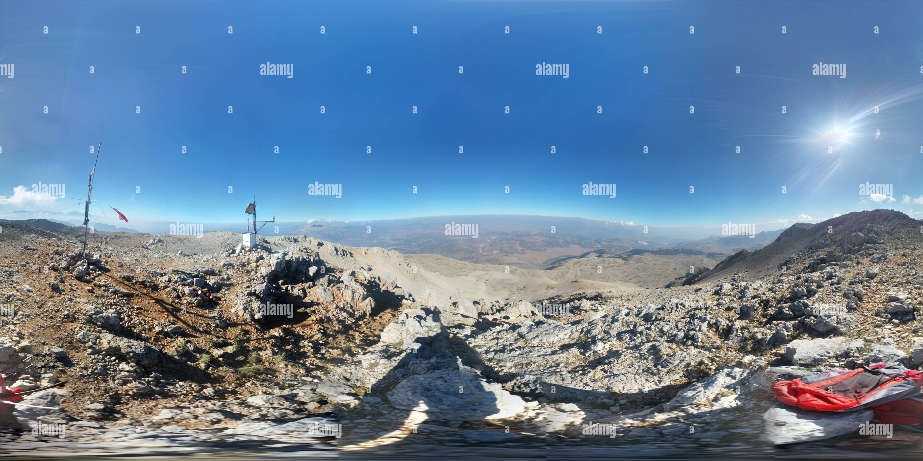 360° view of Davraz Dağı Zirve (Roleler - Alamy