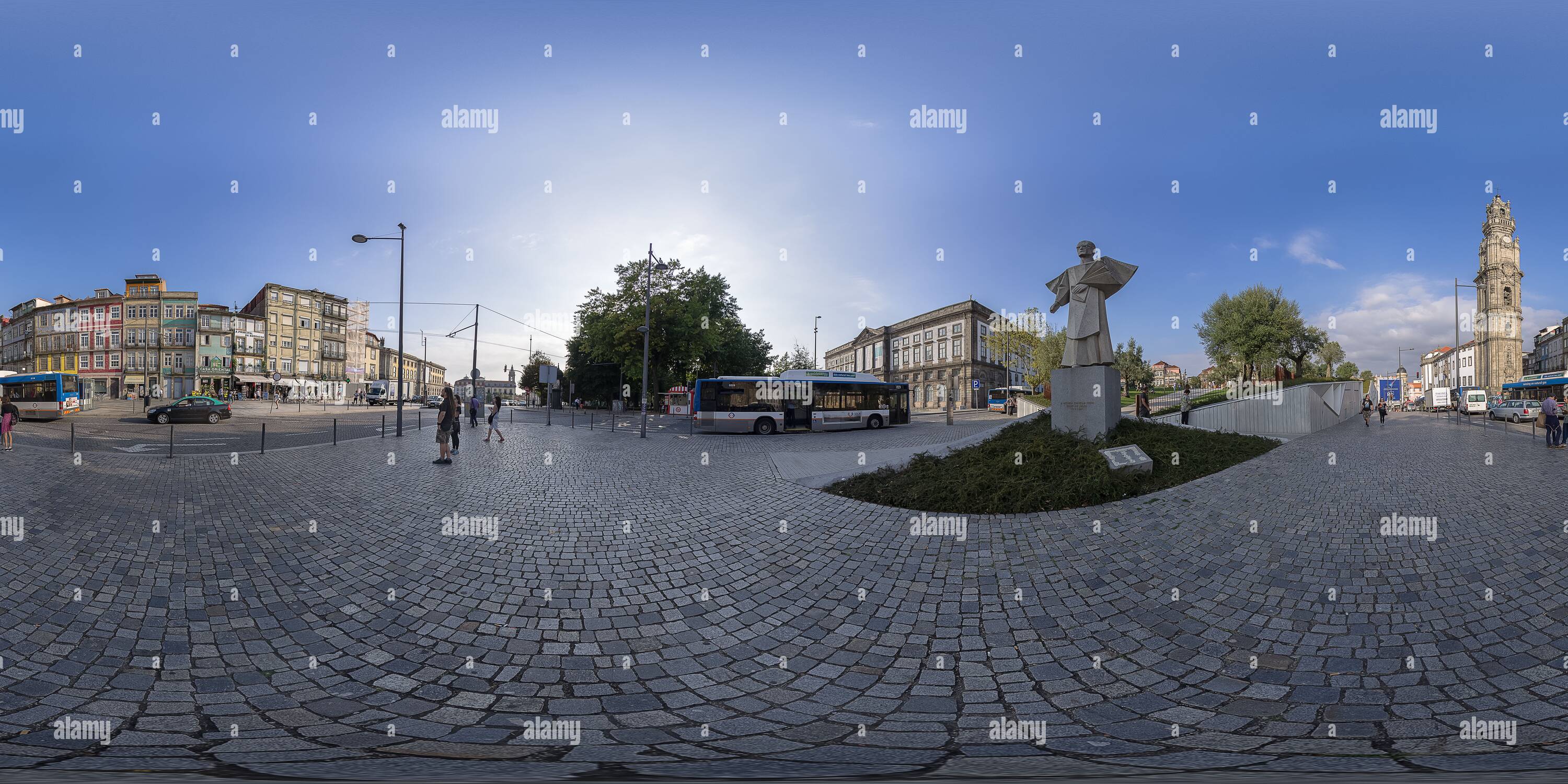 360° view of Porto - in town - Alamy