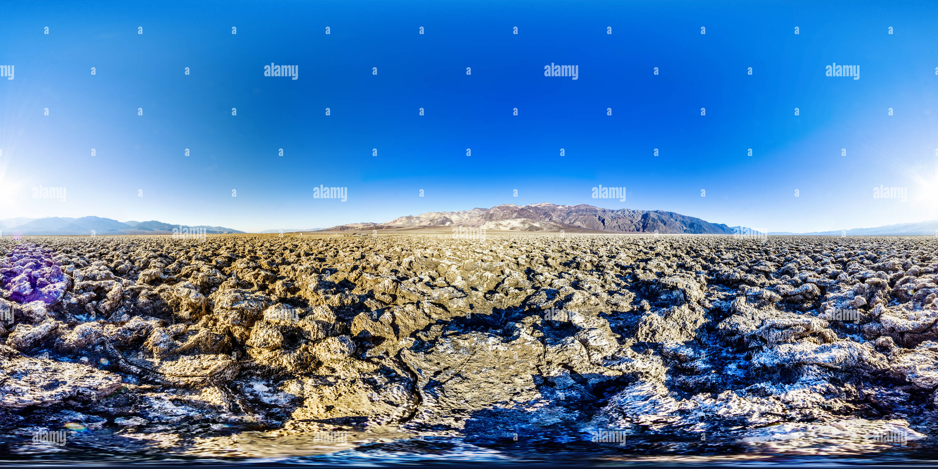 360° view of Devil's Golf Course - Alamy