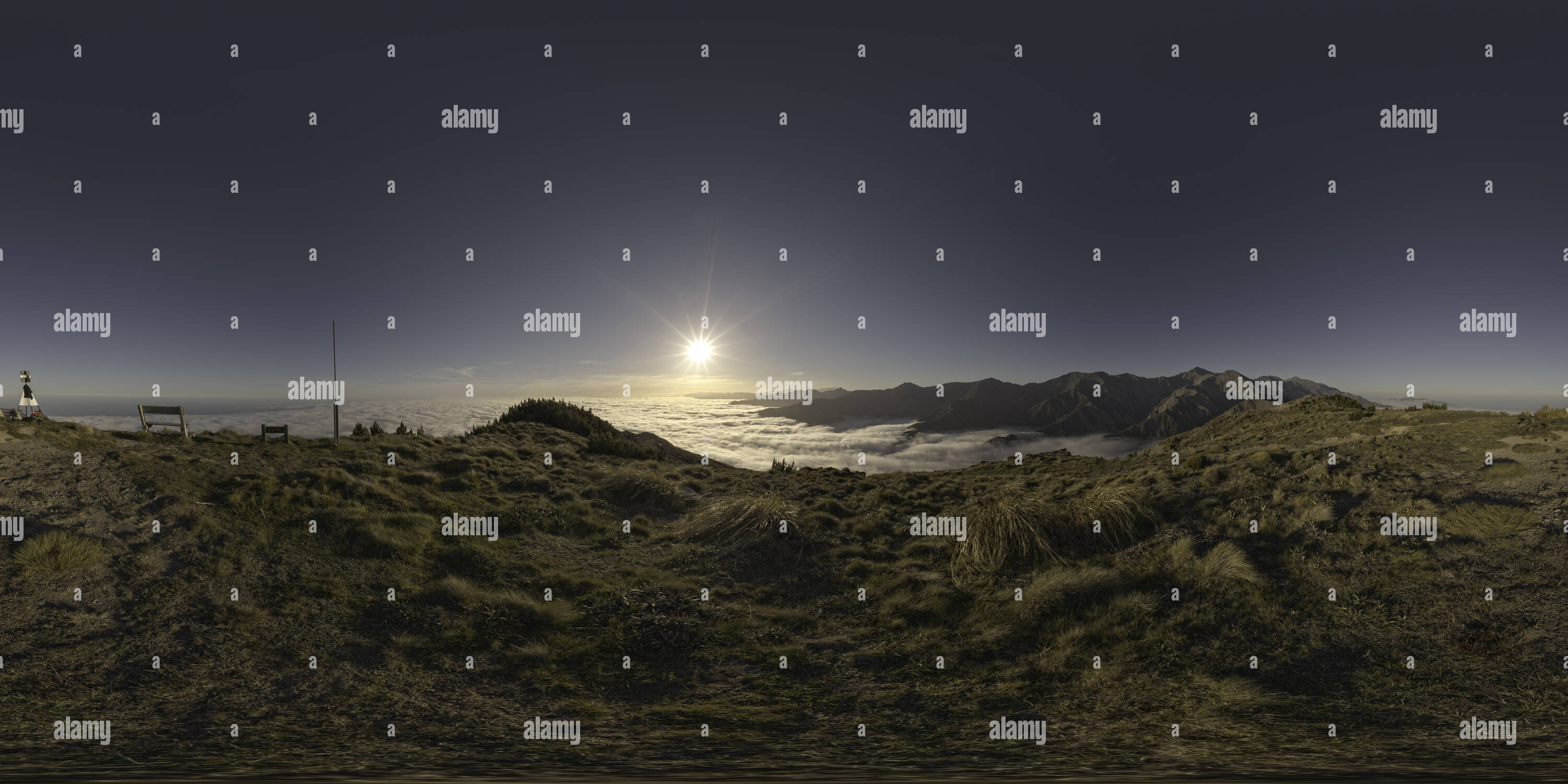 360° view of The best place for sunsets - Alamy