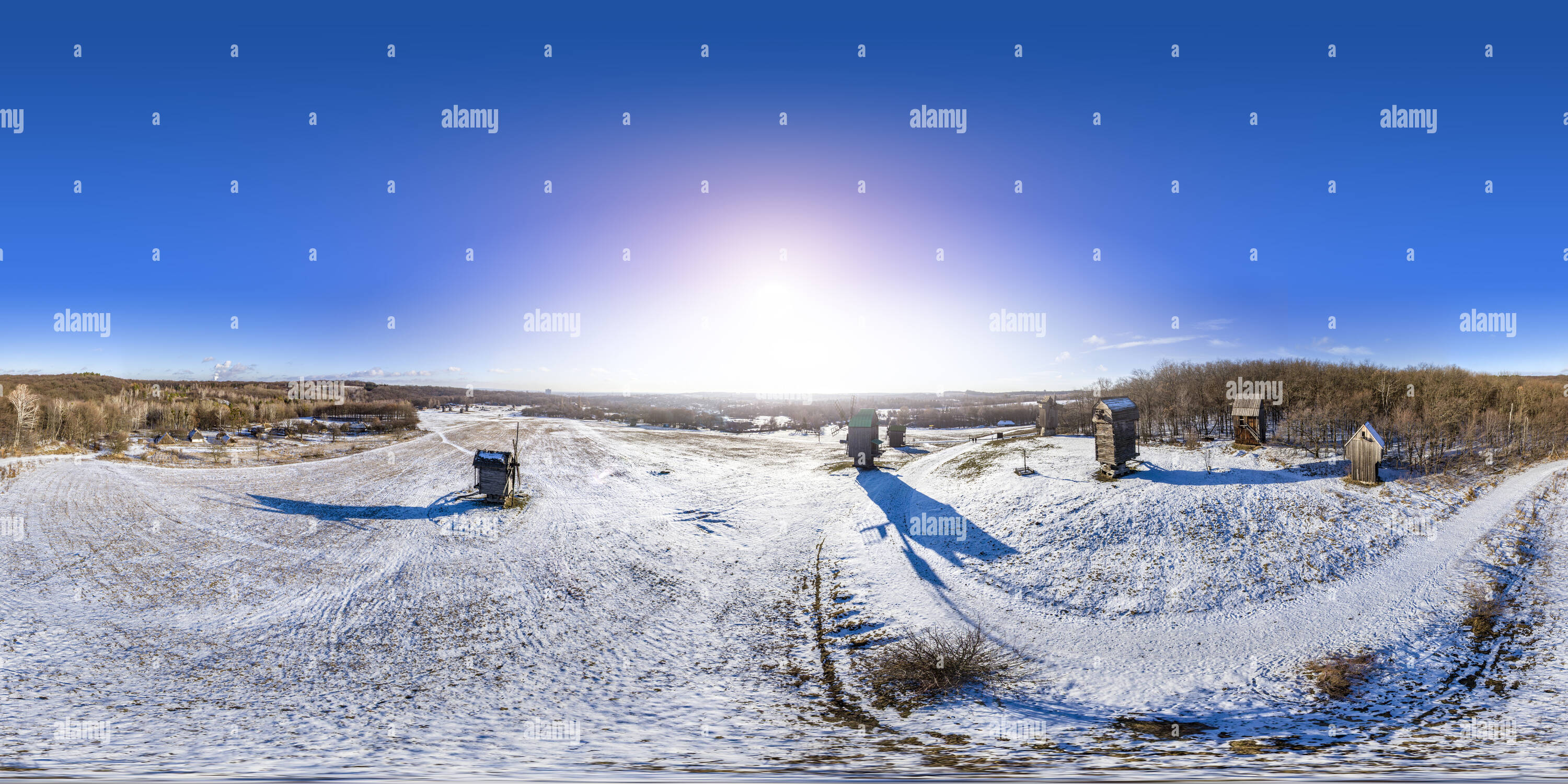 360° view of National Museum of Folk Architecture and Life of Ukraine ...