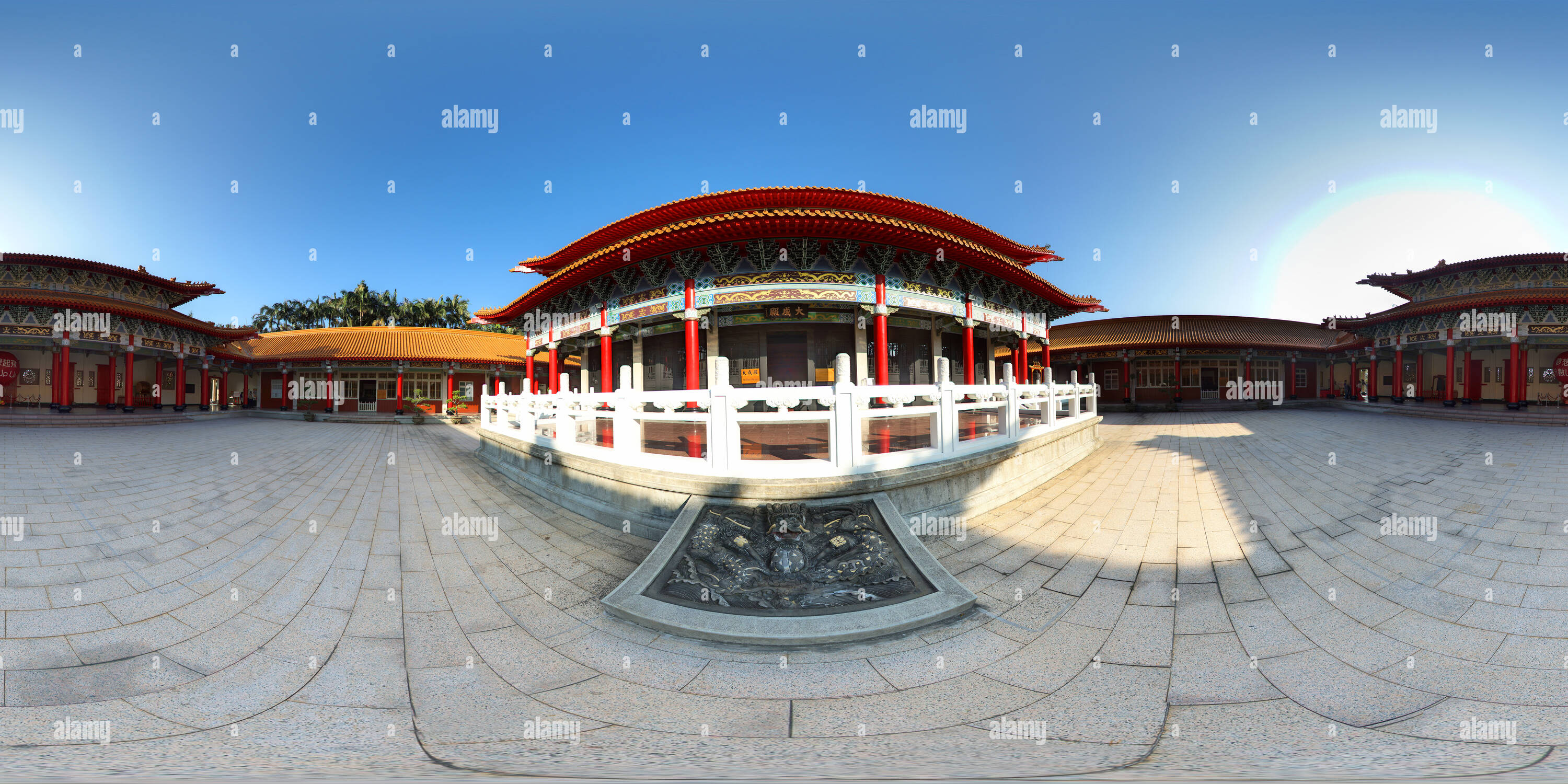 360° view of The Confucius Temple in Taoyuan - Alamy