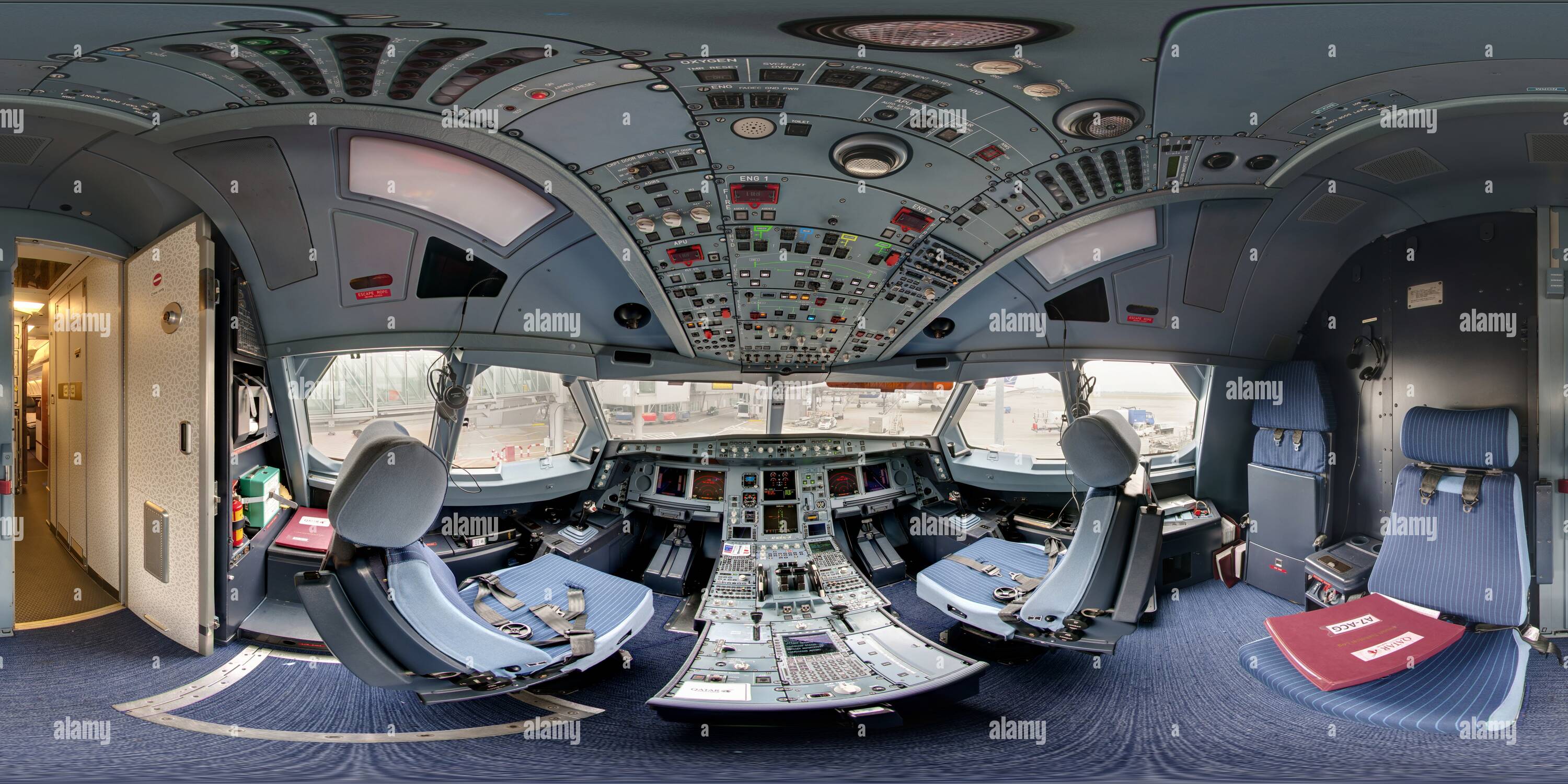 360° view of Airbus A330 (7880 - Alamy