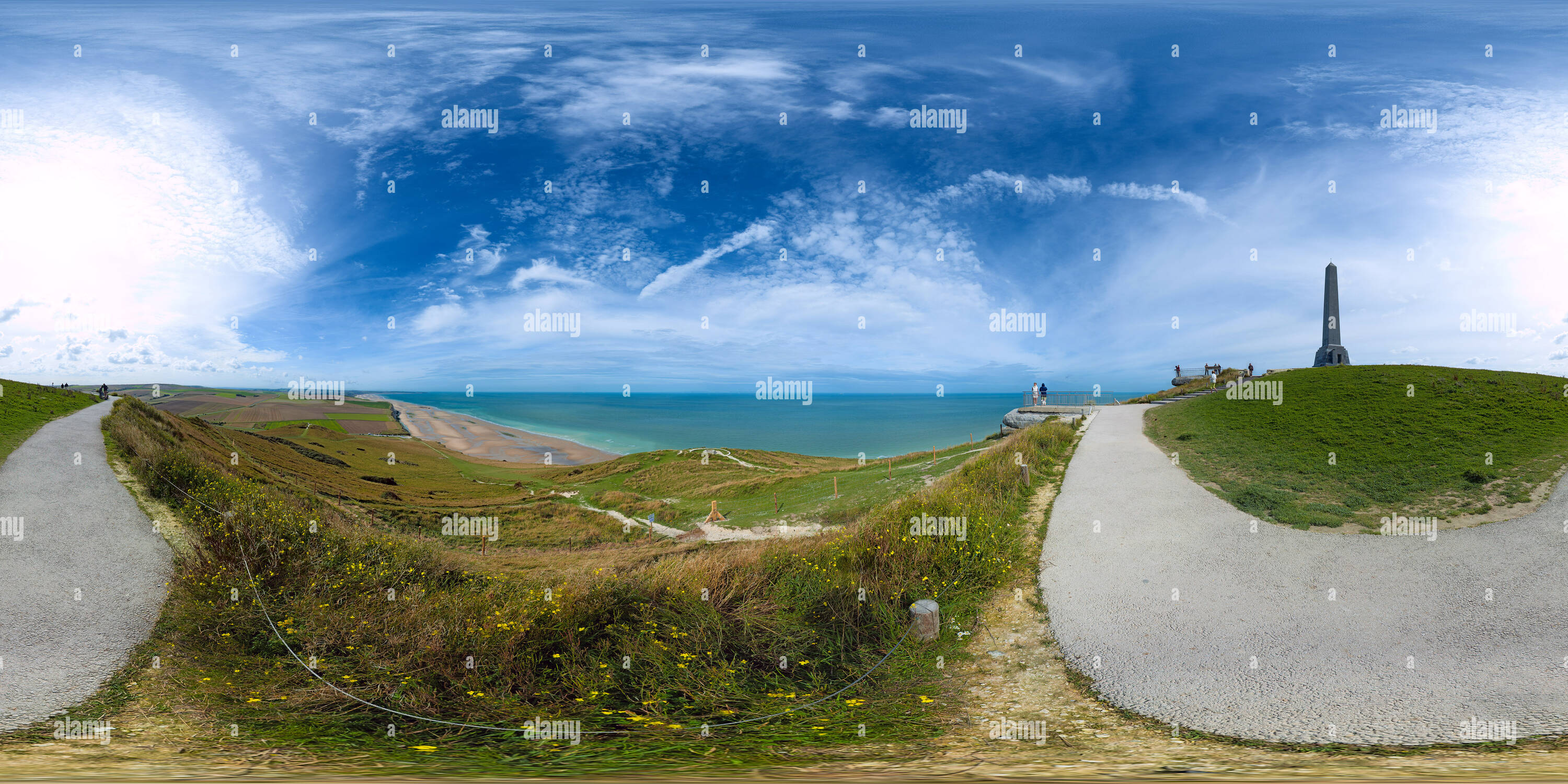 360° view of View from Cap Criz Nez - Alamy