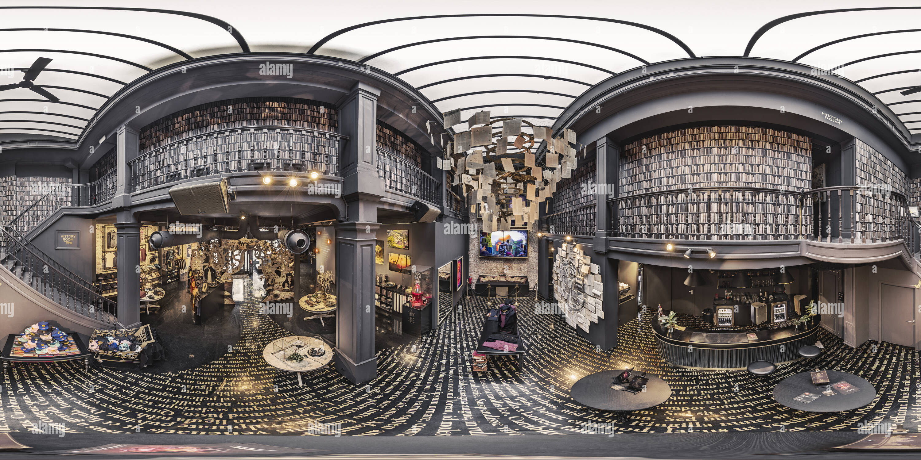 360° view of Tomorrowland Boutique - popup store - Alamy