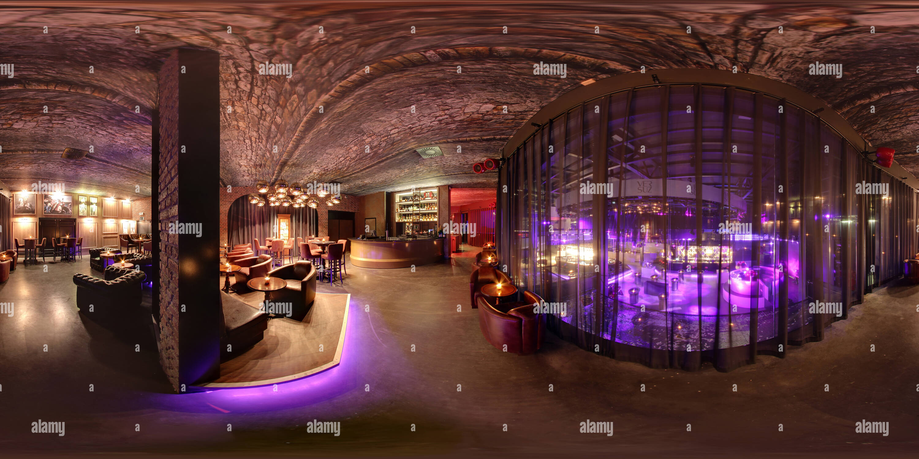 360° view of Versuz - Cigar room - Alamy