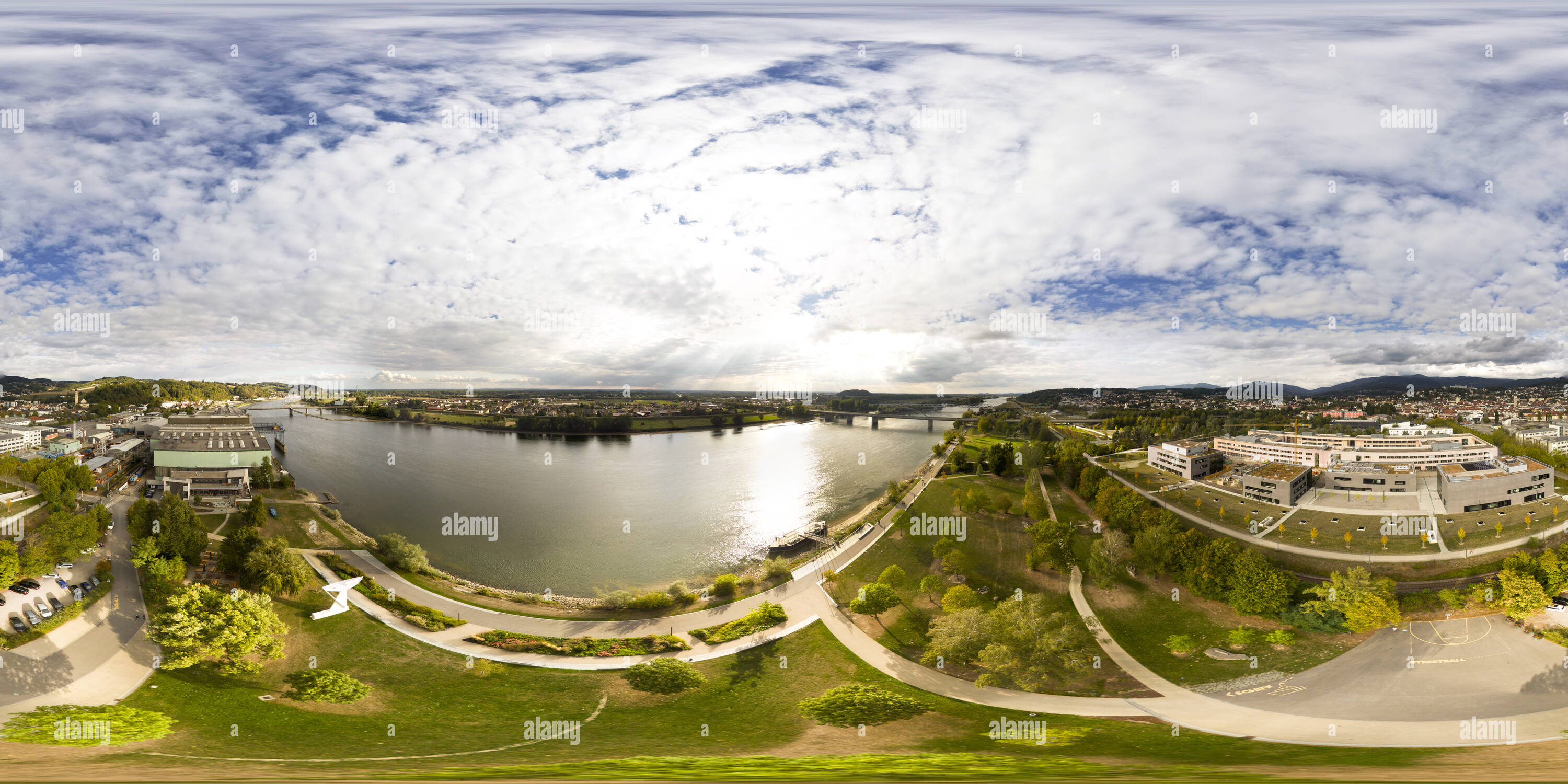 360° view of University of Applied Sciences Deggendorf, close to the ...