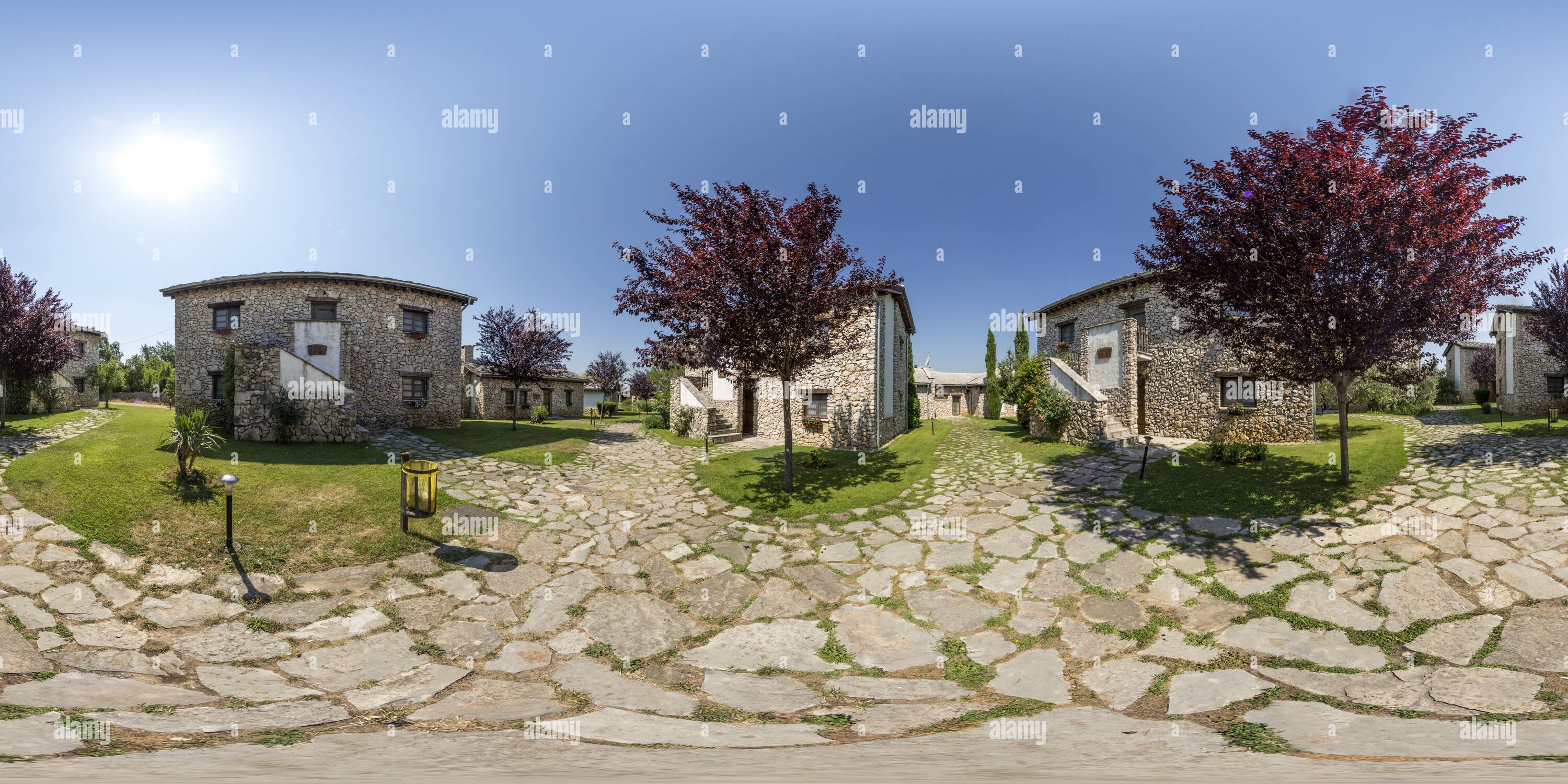 360° view of Etno selo Medjugorje, Stonehouses - Alamy