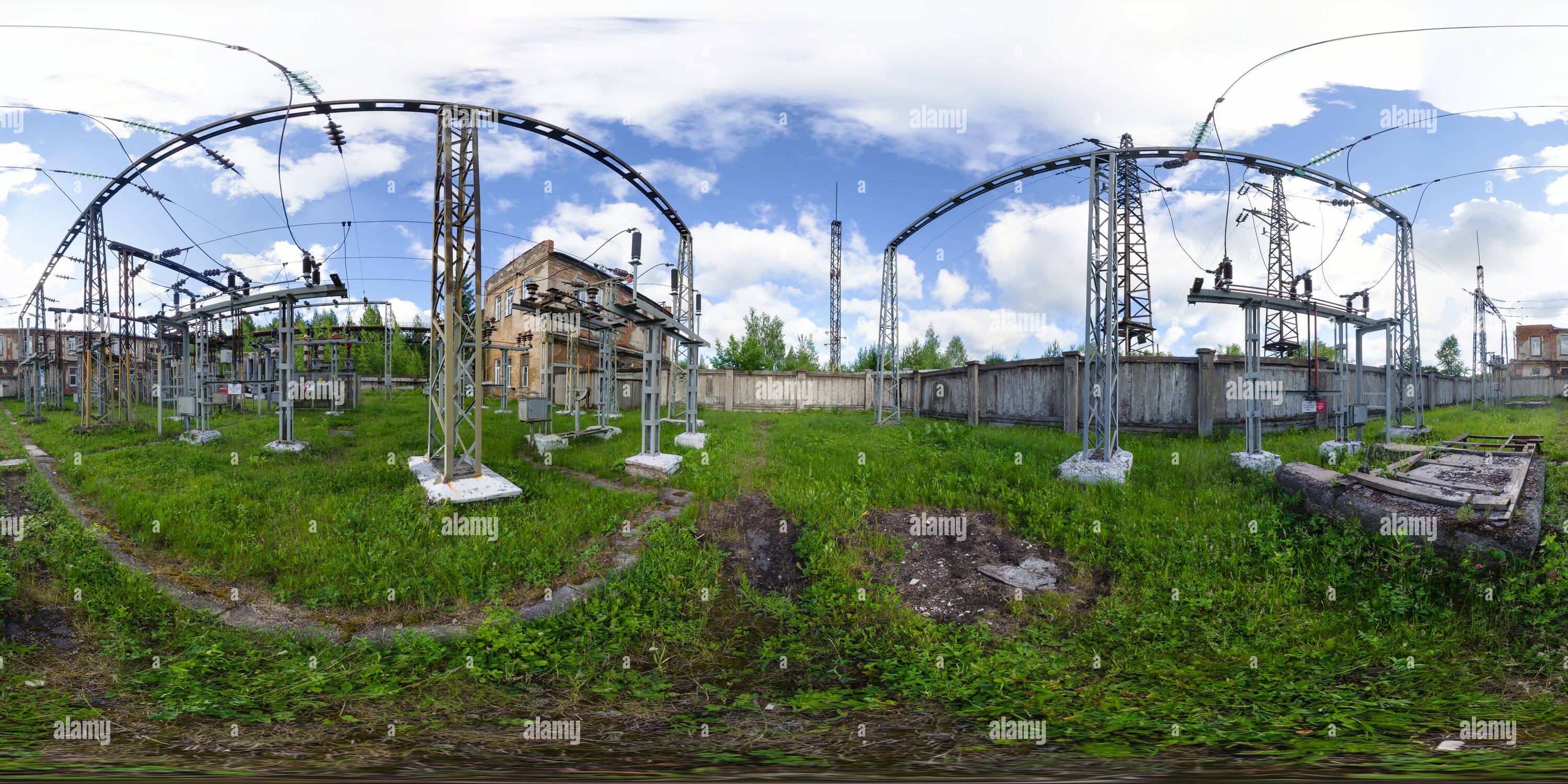 360° view of Electrical substation "VZHR-1 - Alamy