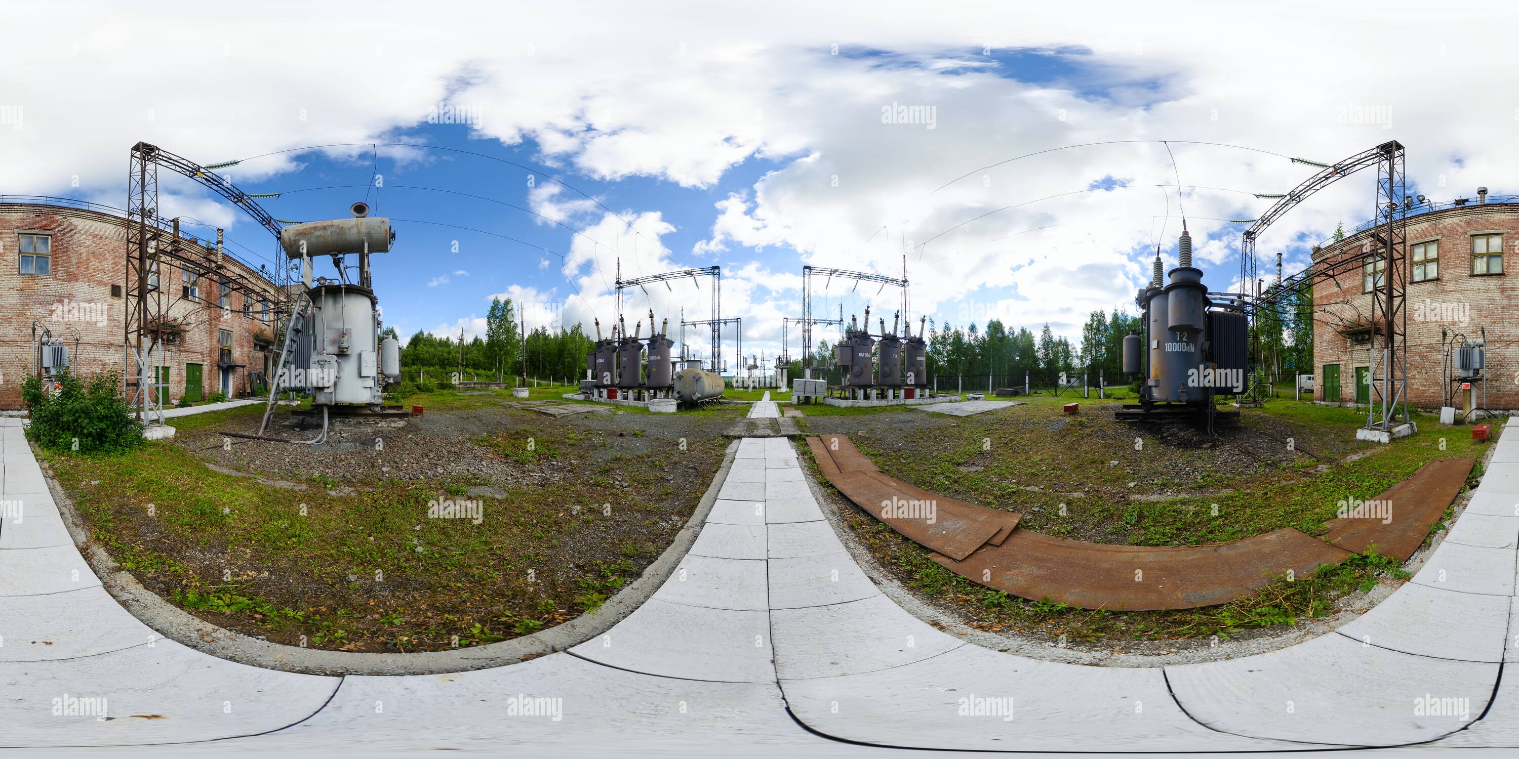 360° view of Electrical substation "Evstyuniha - Alamy