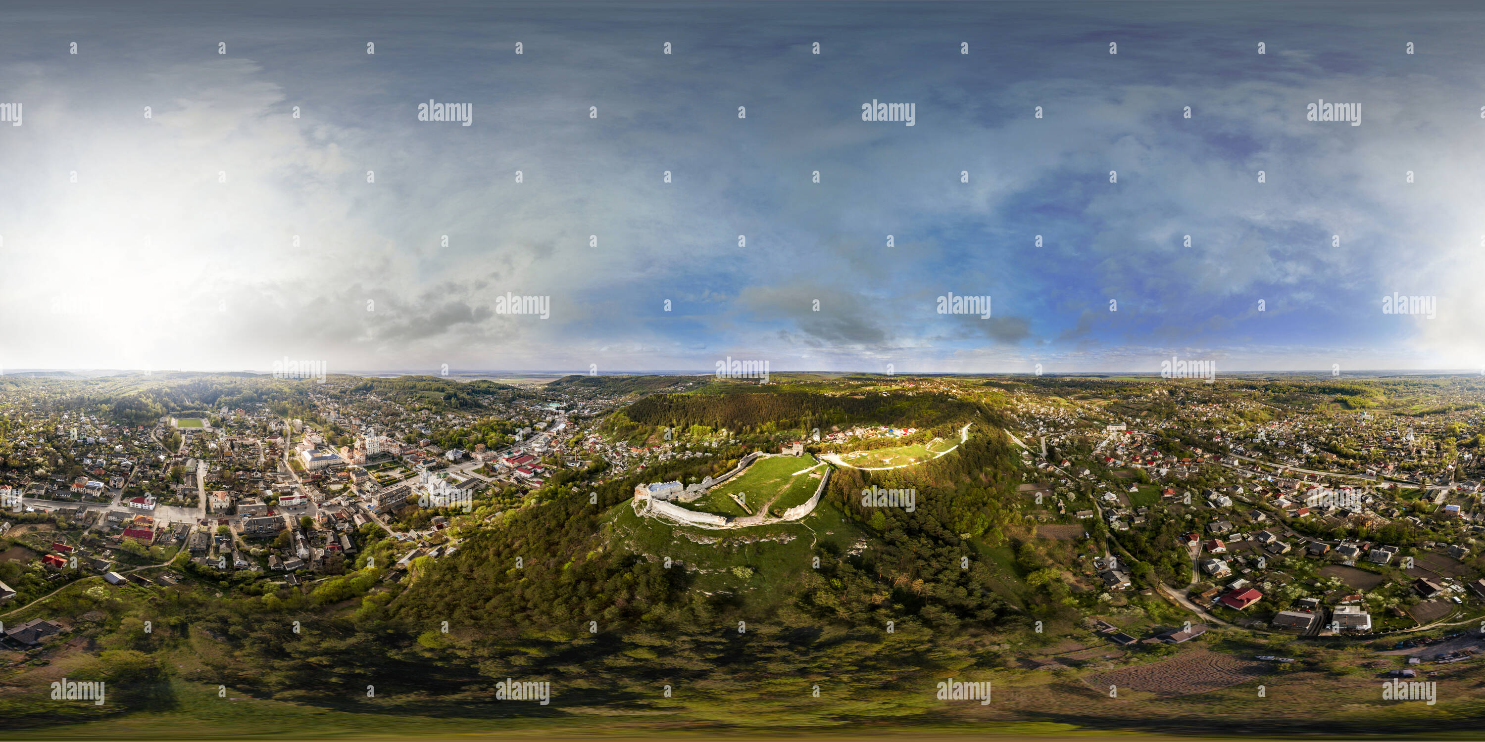 360° view of Heritage. Kremenets. Castle - Alamy