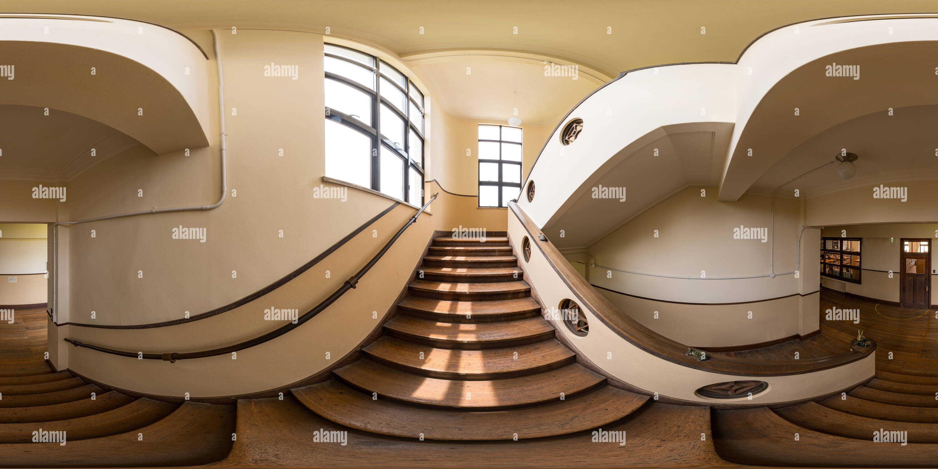 360° view of Nostalgic former Toyosato Elementary School in Japan 08 ...
