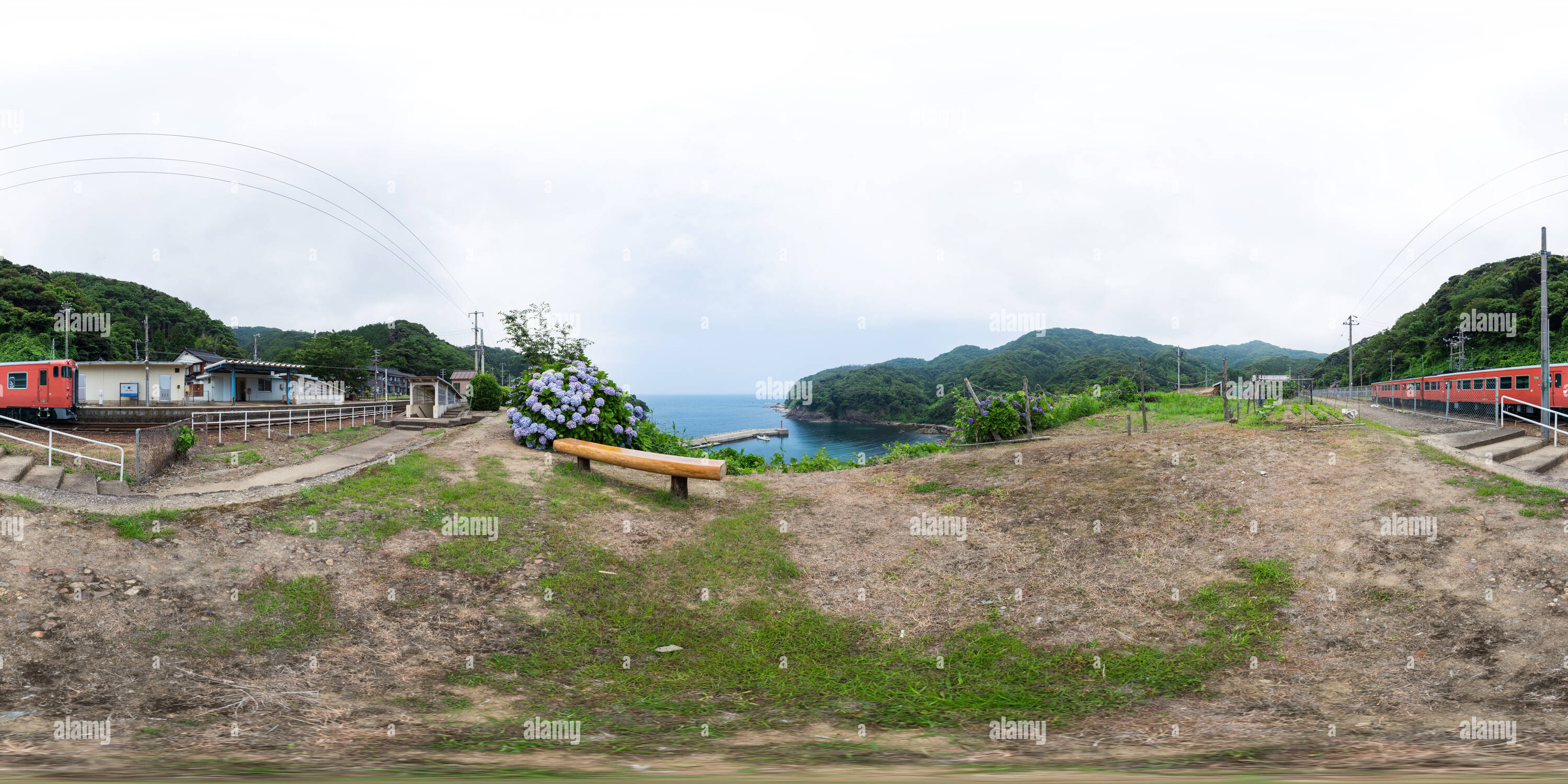 360° view of A superb view One-minute walk from the Yoroi station ...