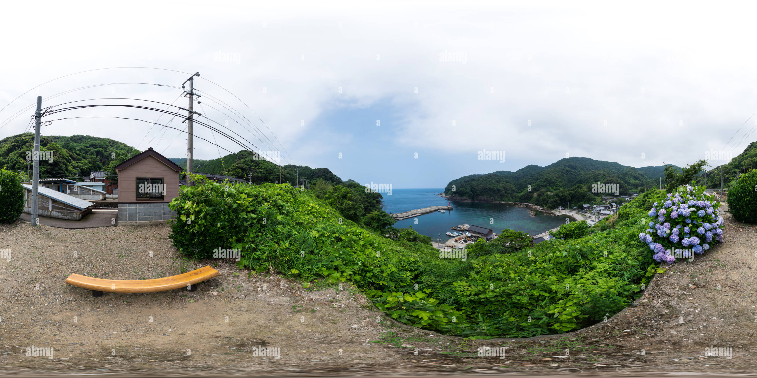 360° view of A superb view One-minute walk from the Yoroi station ...