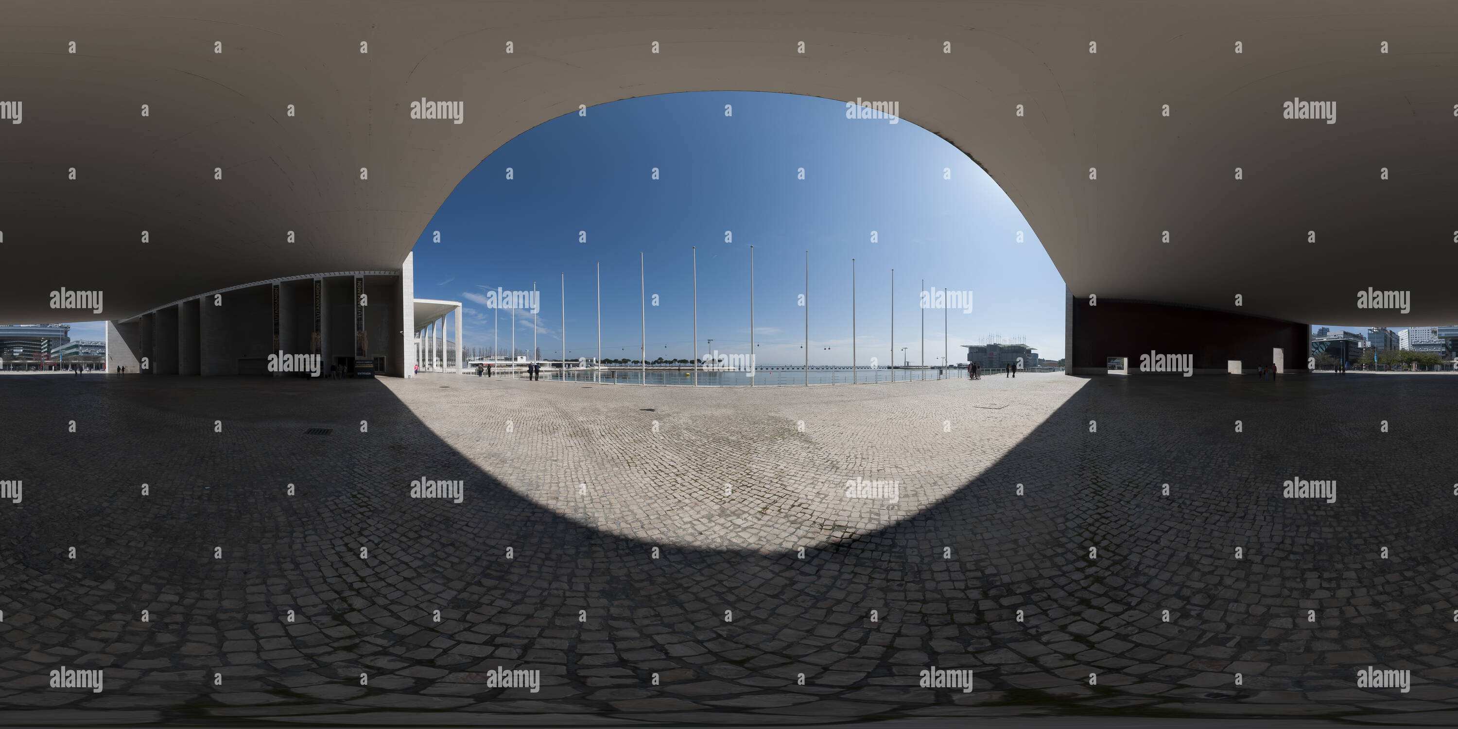 360° view of Expo 98 Portugal Pavilion - Alamy