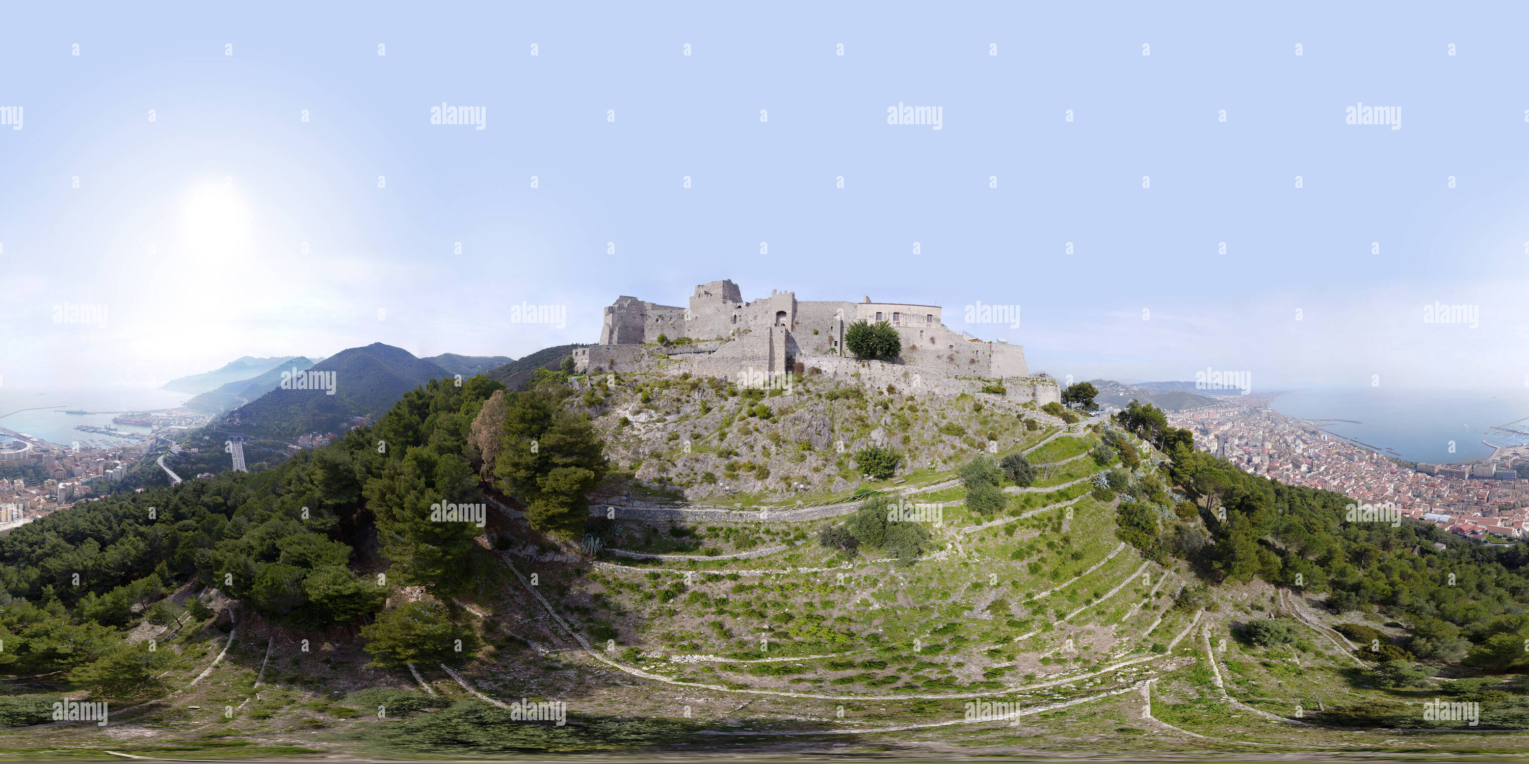 Castello arechi hi-res stock photography and images - Alamy