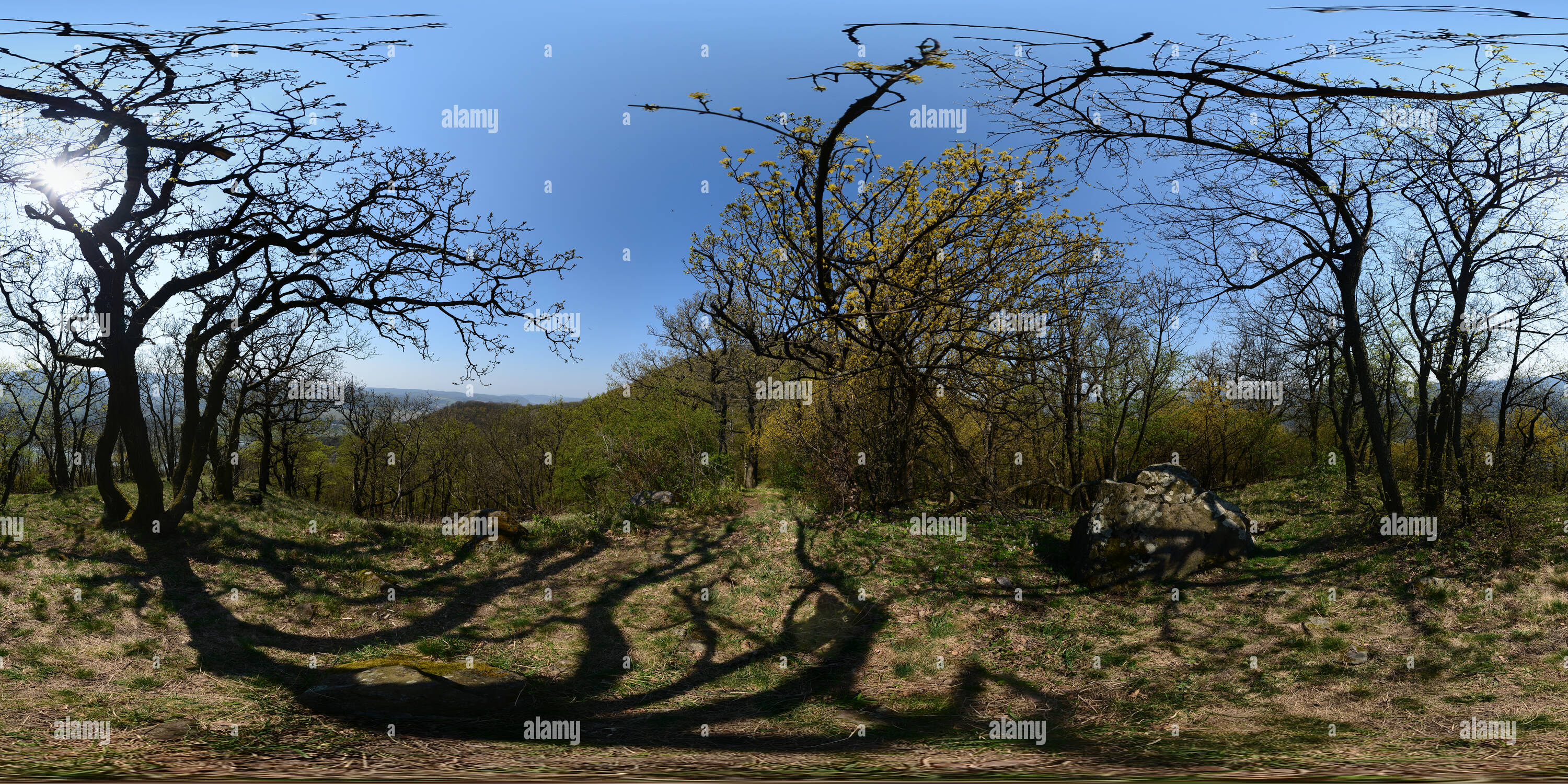 360° view of Mount St. Michael - Alamy