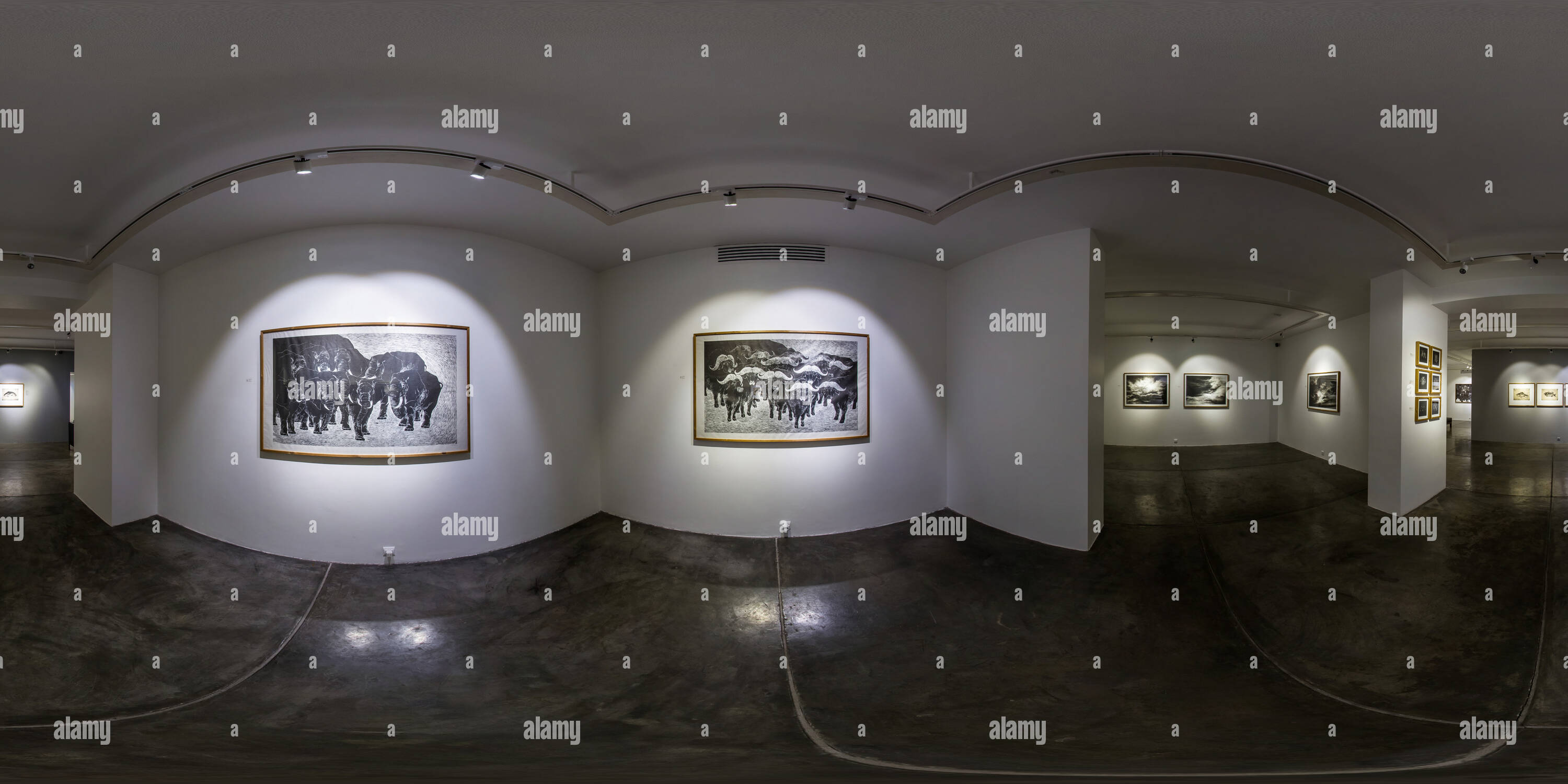 360° view of Shirin Art Gallery Apr 2017 Marjan Seyedin A Drawing And ...