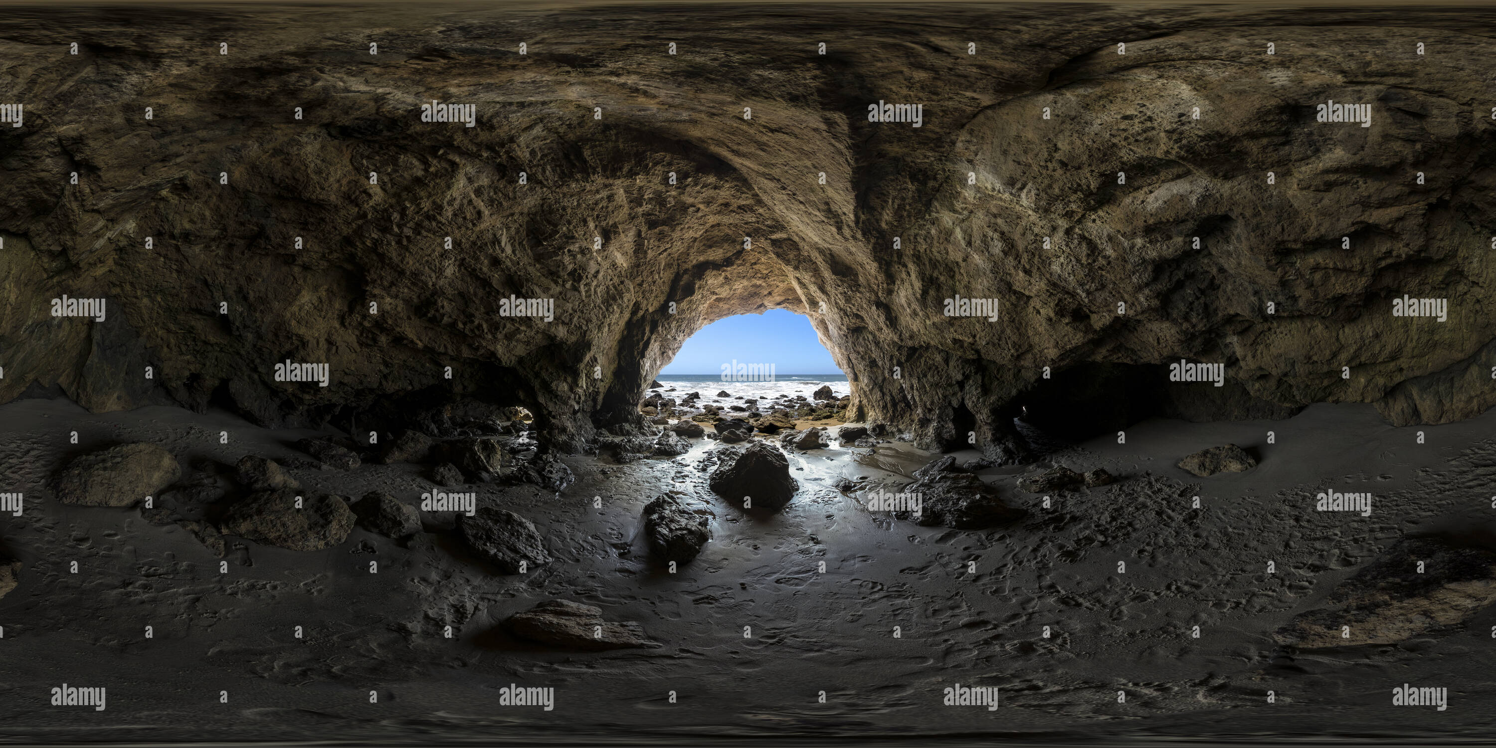 360° view of Leave only footsteps - Alamy