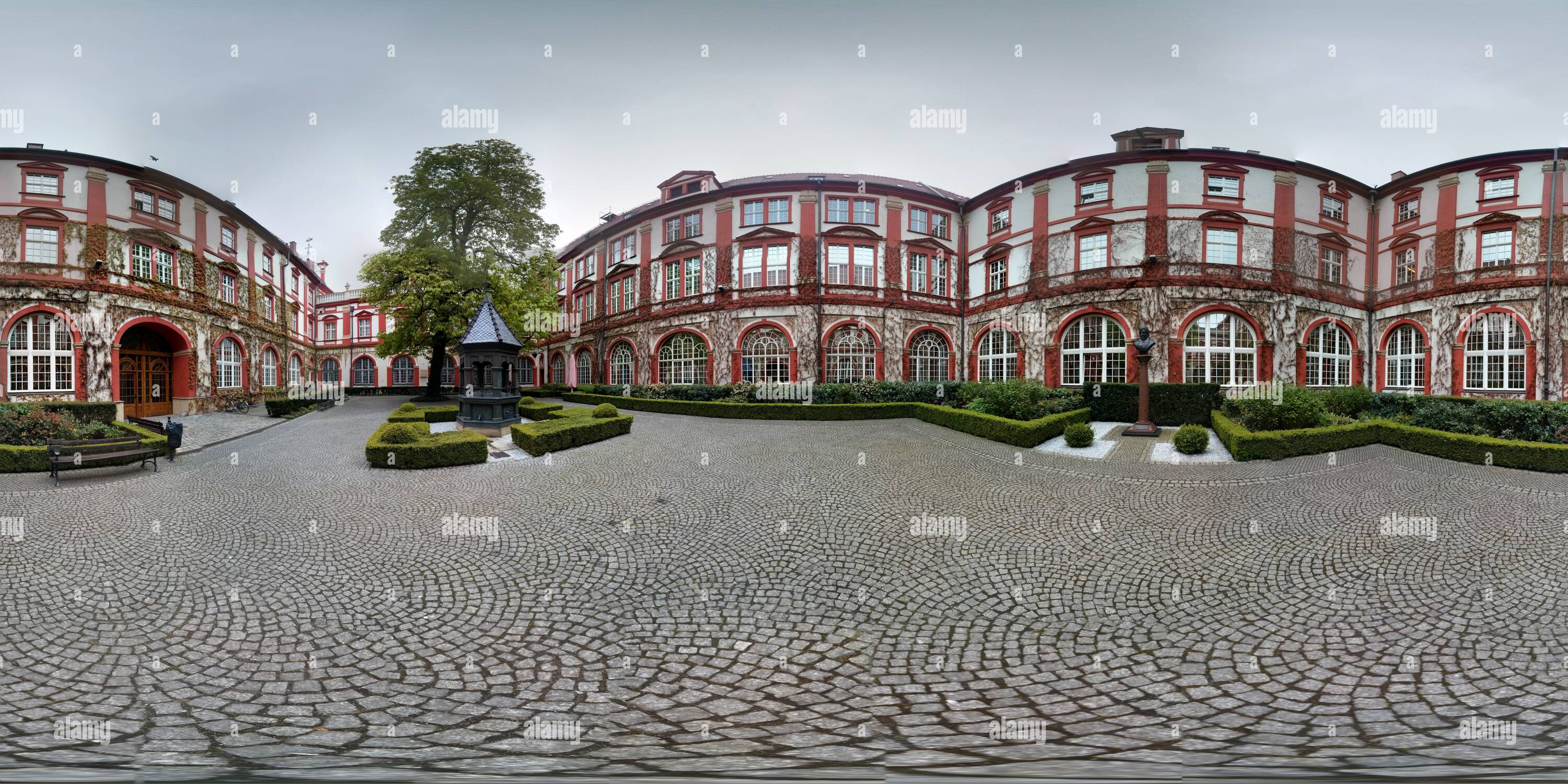 360° view of Zakład Narodowy im. Ossolińskich, Ossolineum - Alamy