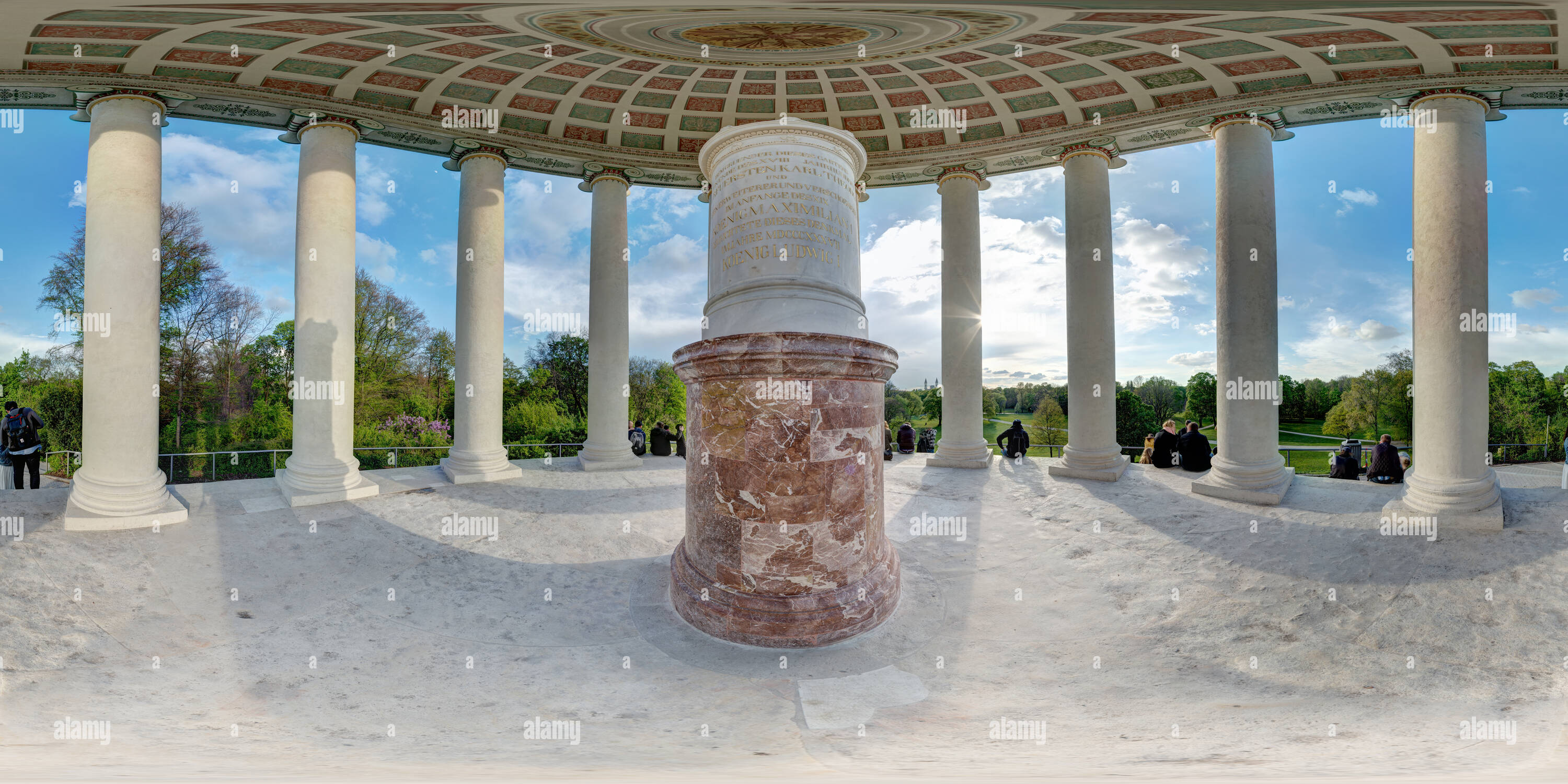 Monopteros in munich hi-res stock photography and images - Alamy