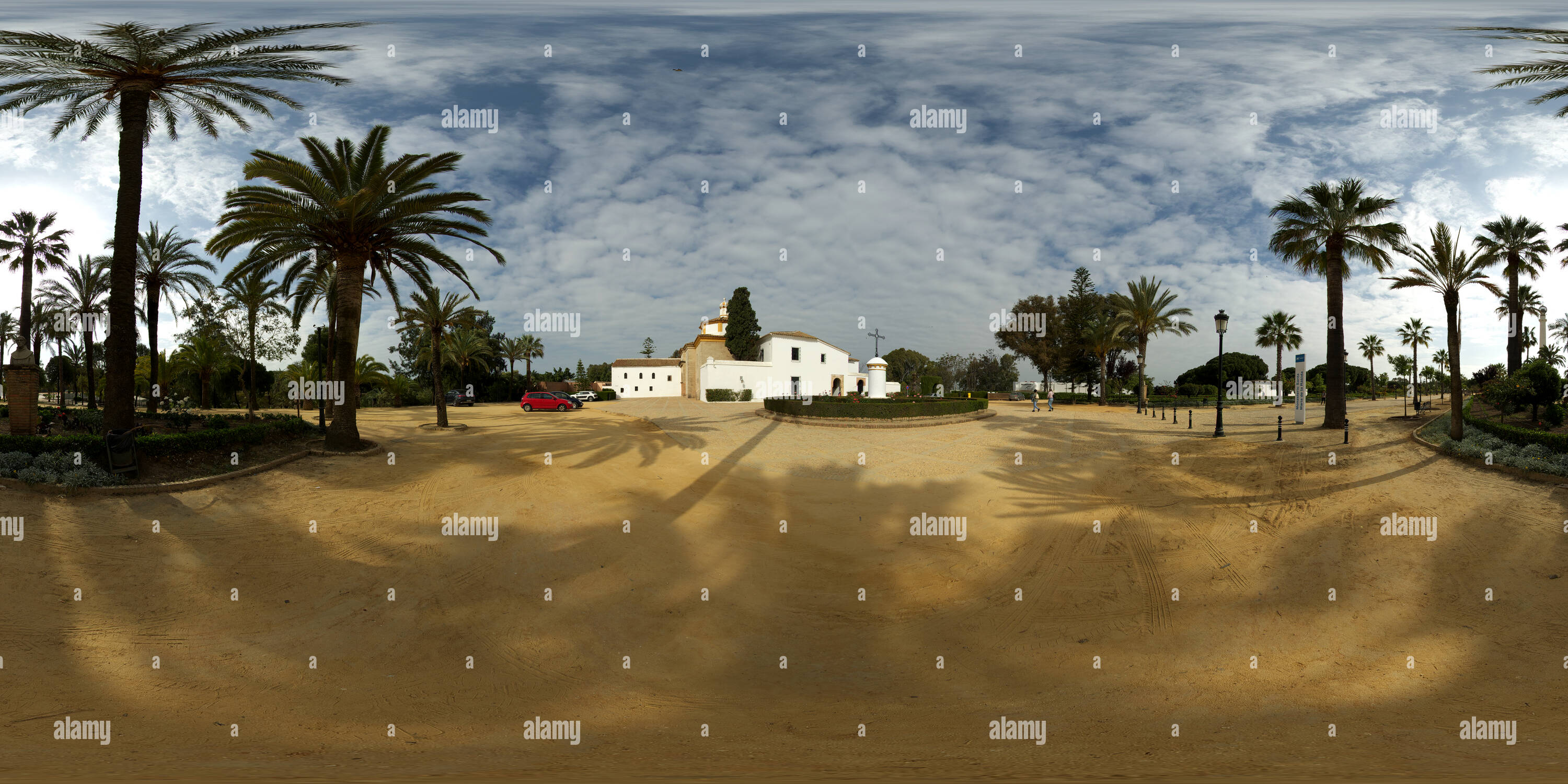 360° view of La Rábida Monastery - Alamy