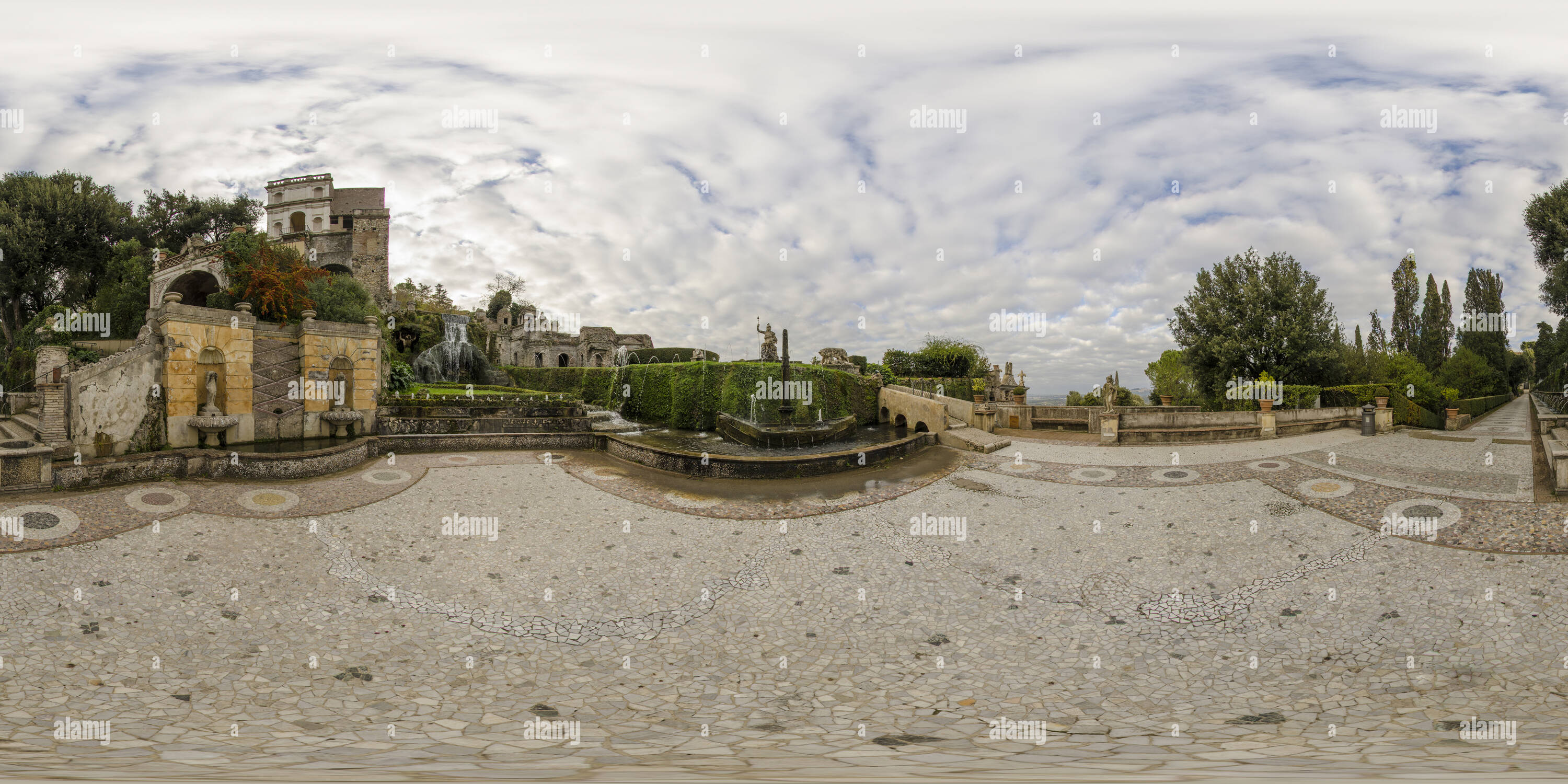 360° view of La Rometta Il Trono - Alamy