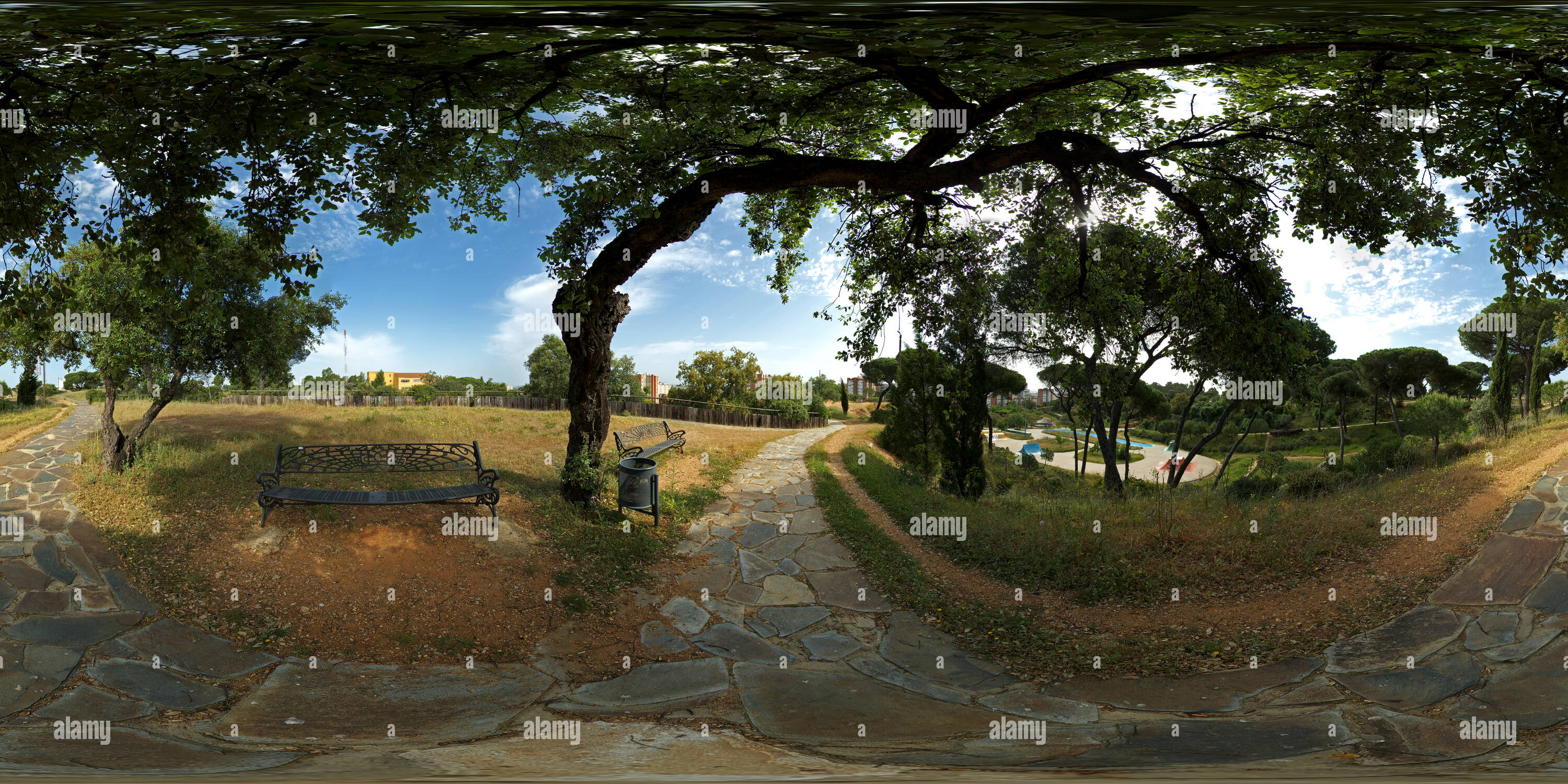 360° view of Moret Park 4 - Alamy