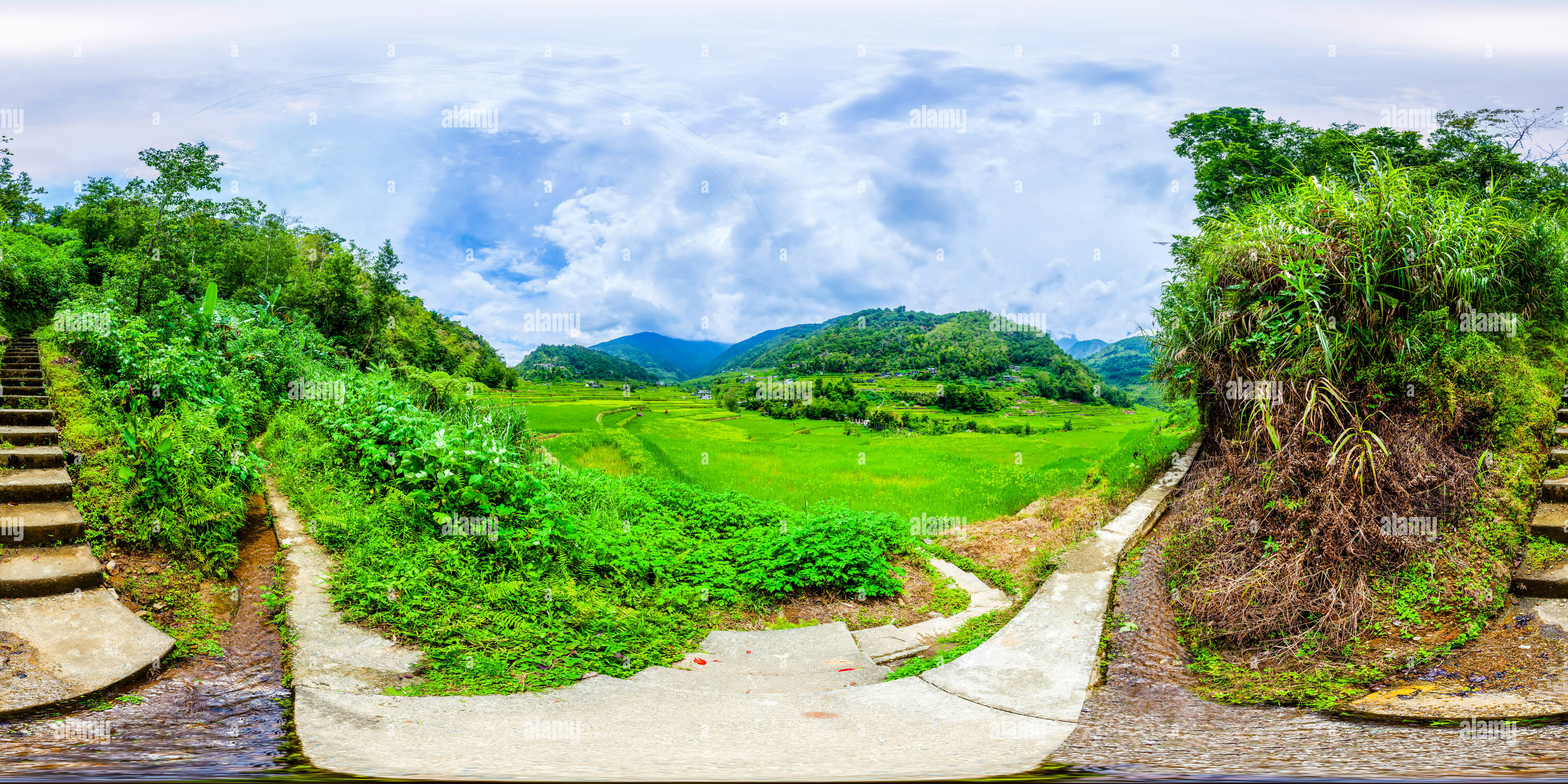 Hapao rice terraces hi-res stock photography and images - Alamy