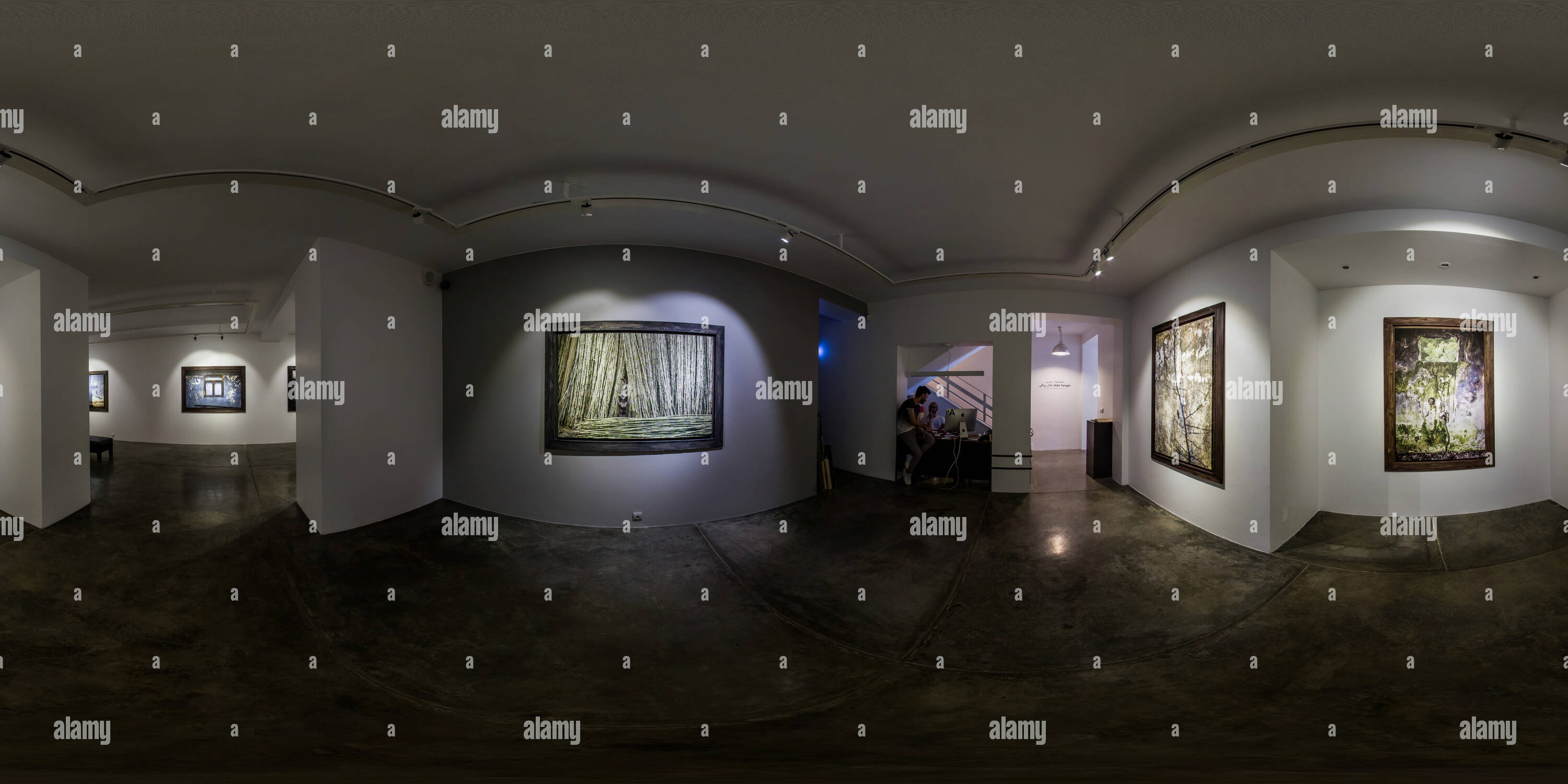 360° view of Shirin Art Gallery May 2017 Adel Yaraghi The First 01 - Alamy