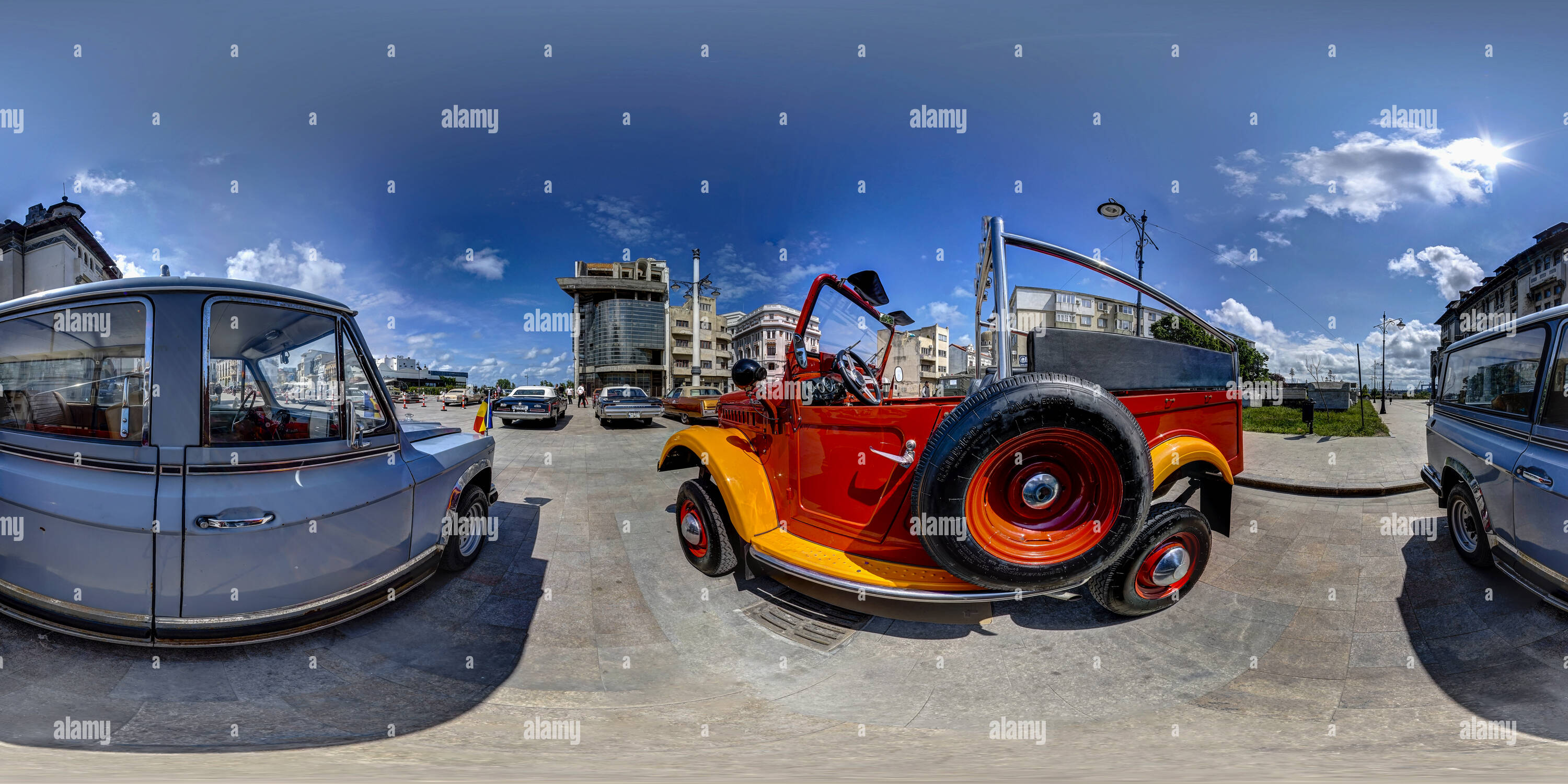 360° view of Ovidiu Square - Tomitan's Classic Car 2017 ARO protocol ...