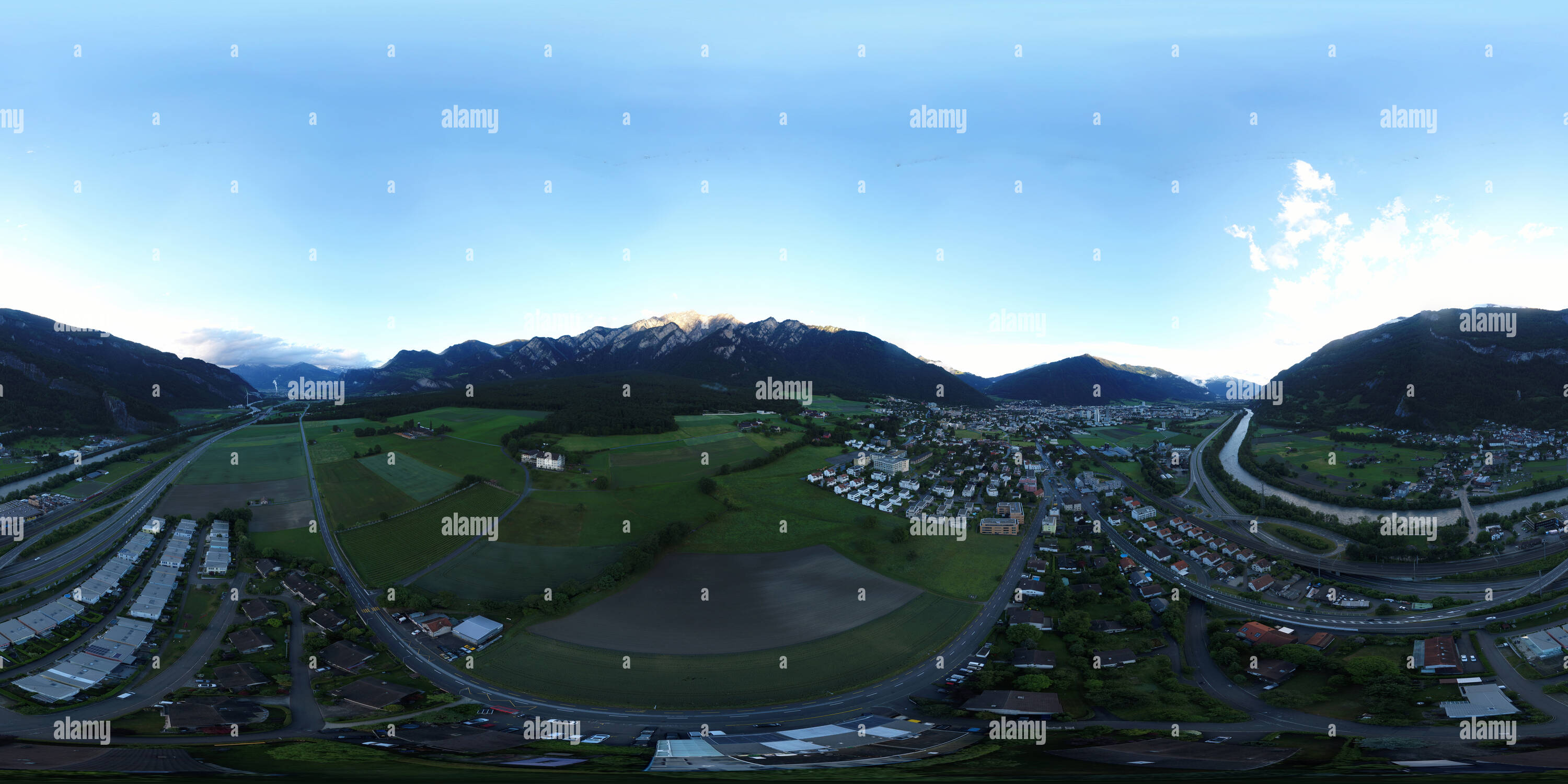 Chur switzerland panorama hi-res stock photography and images - Alamy