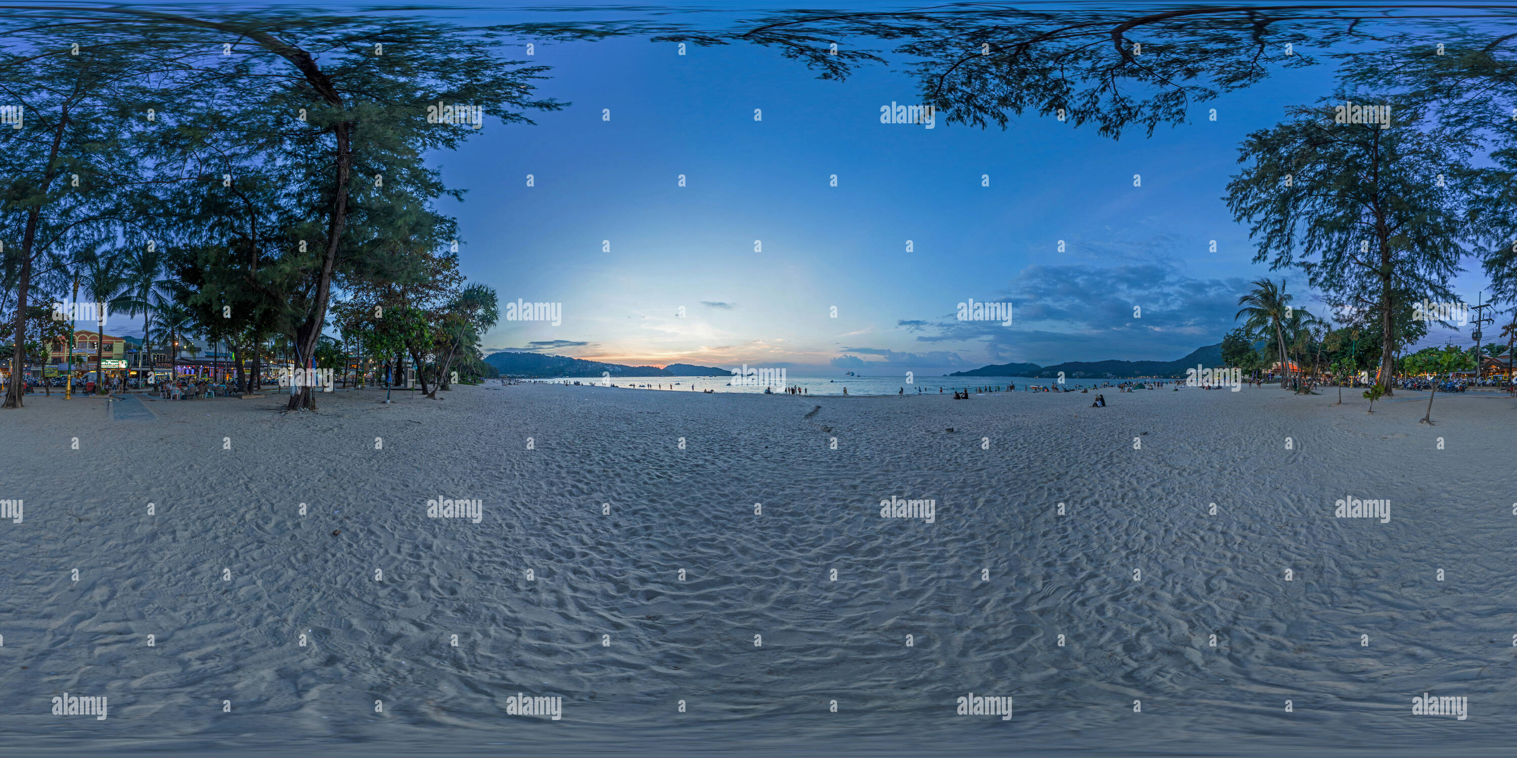 360° view of THAILAND - Phuket, Patong Beach 2 - Alamy
