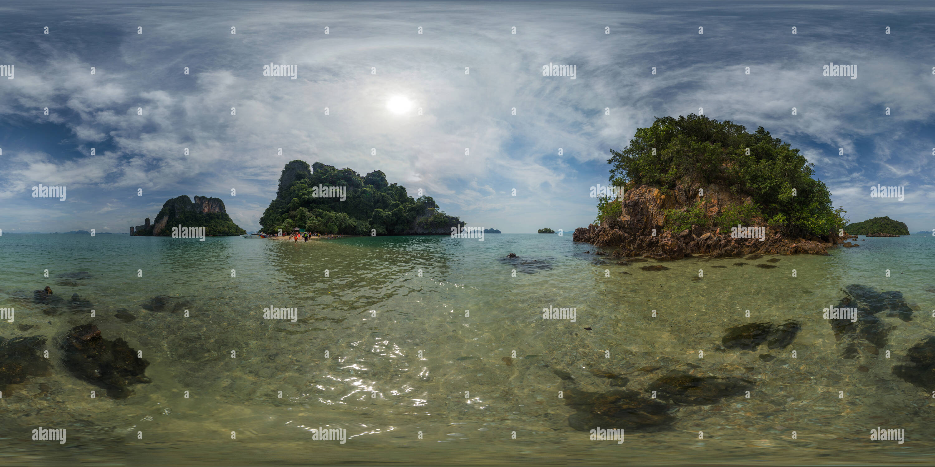 360° view of THAILAND - Pakbia Island 3 - Alamy