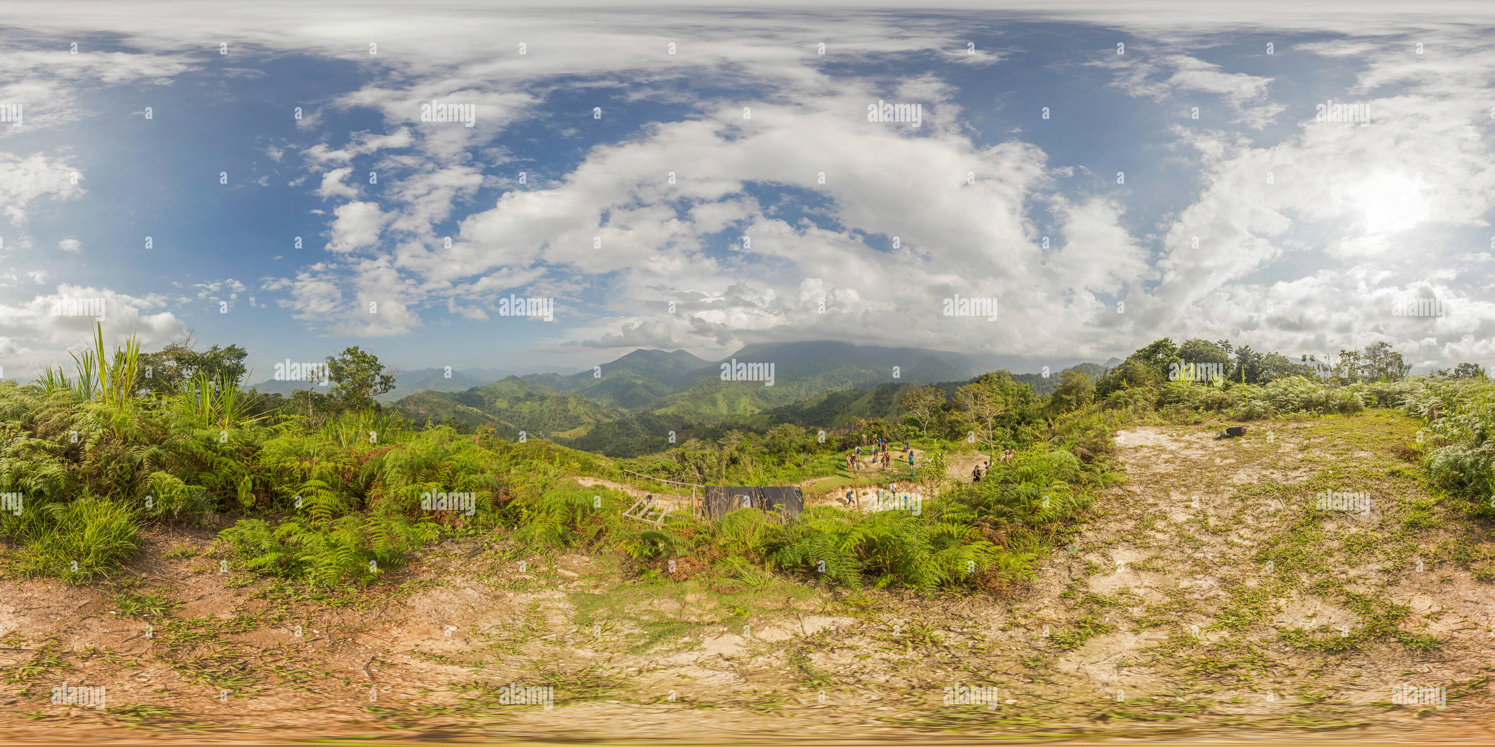 360° view of COLOMBIA - Lost City Trek 6 - Viewpoint - Alamy