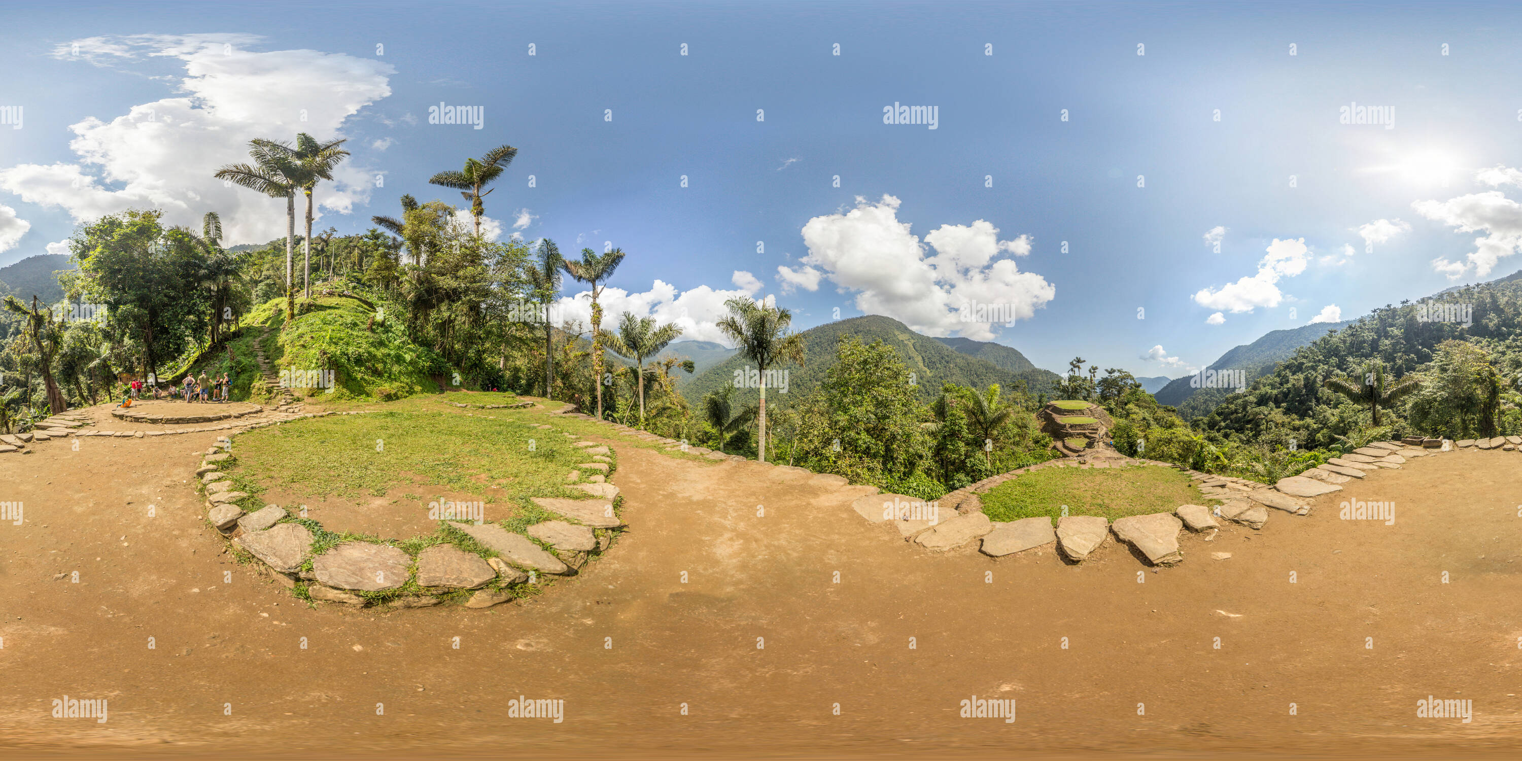 360° view of COLOMBIA - Ciudad Perdida / Lost City 8 - Alamy
