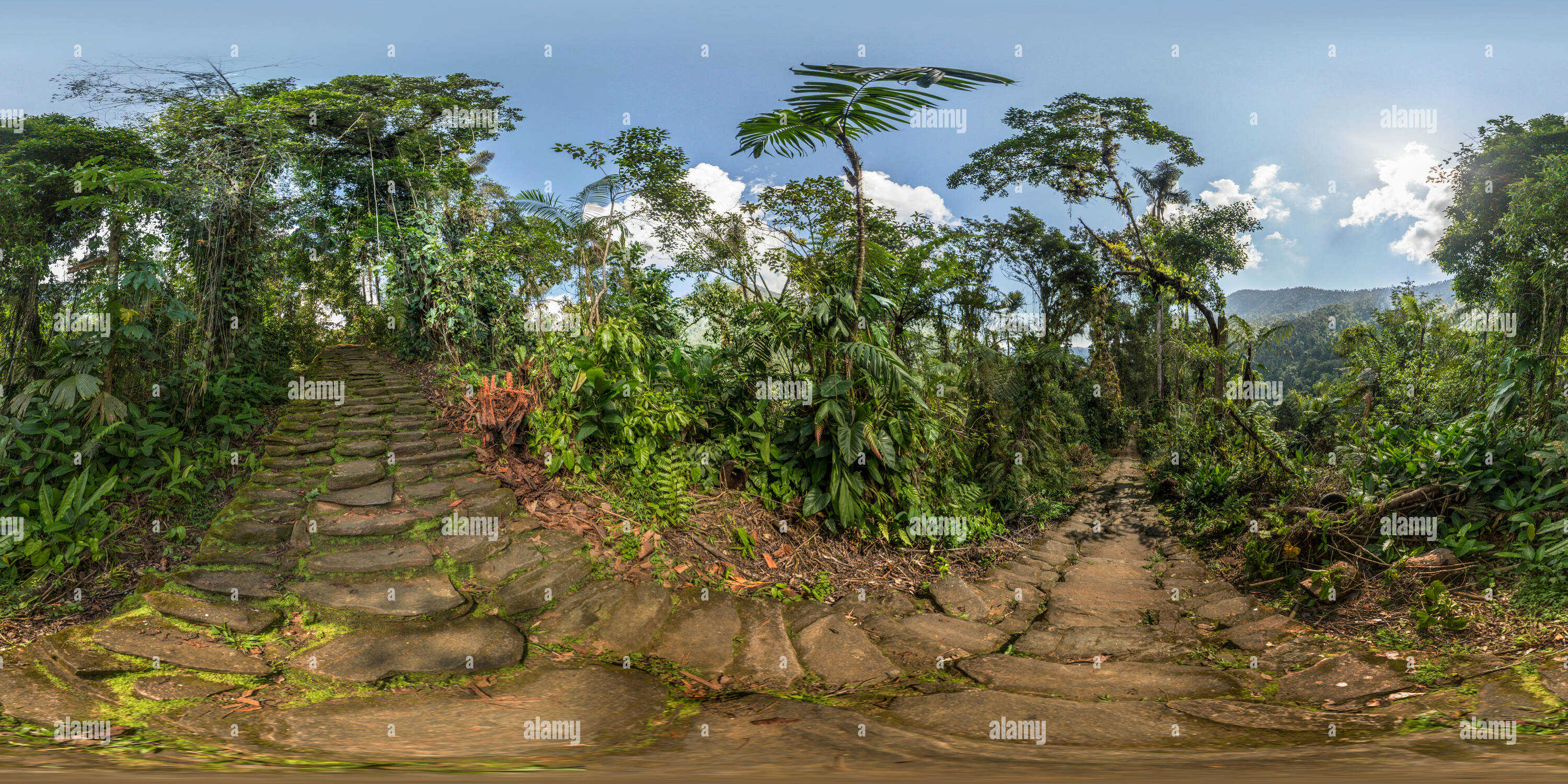 360° view of COLOMBIA - Ciudad Perdida / Lost City 4 - Alamy