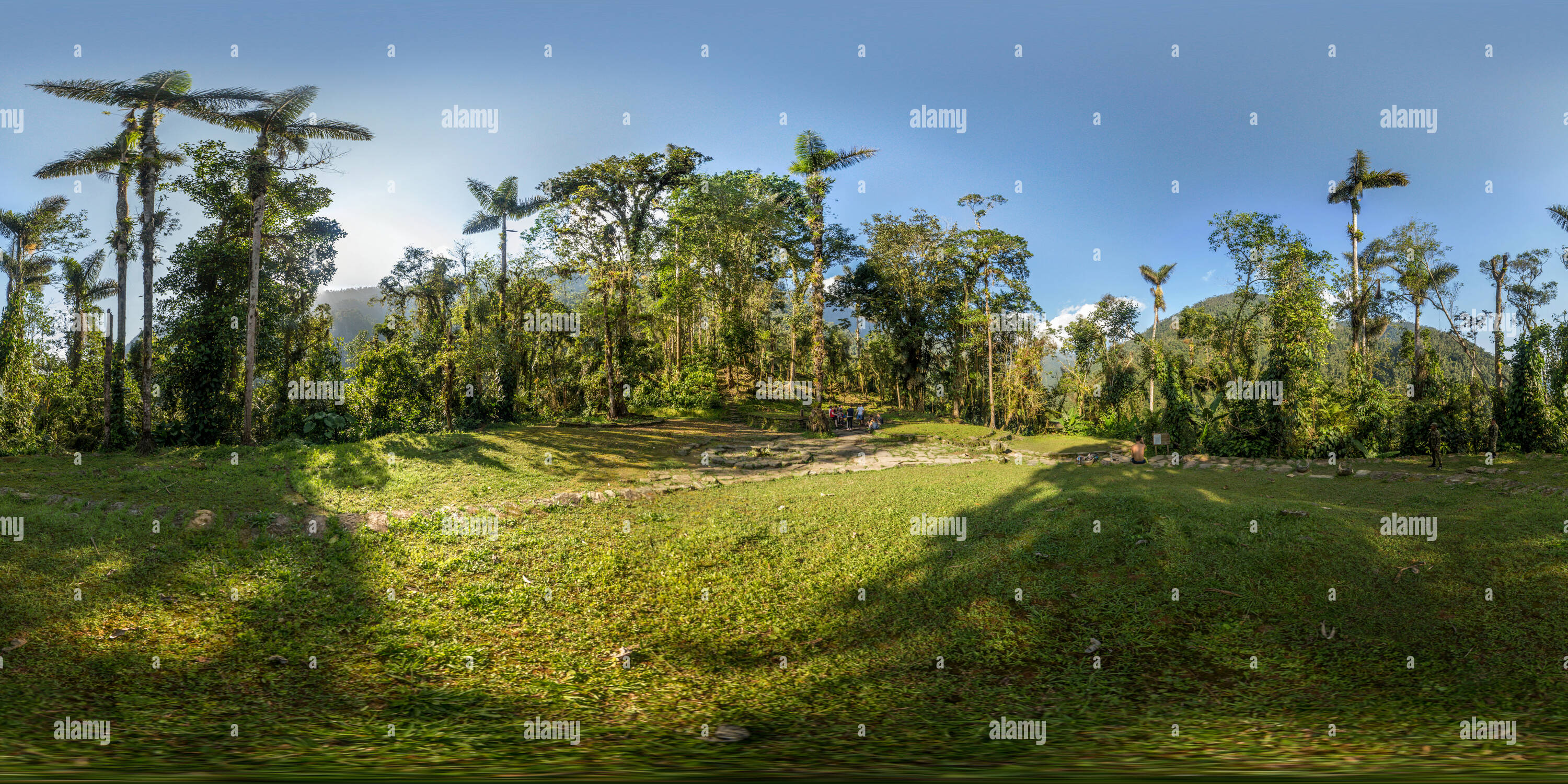 360° view of COLOMBIA - Ciudad Perdida / Lost City 1 - Alamy