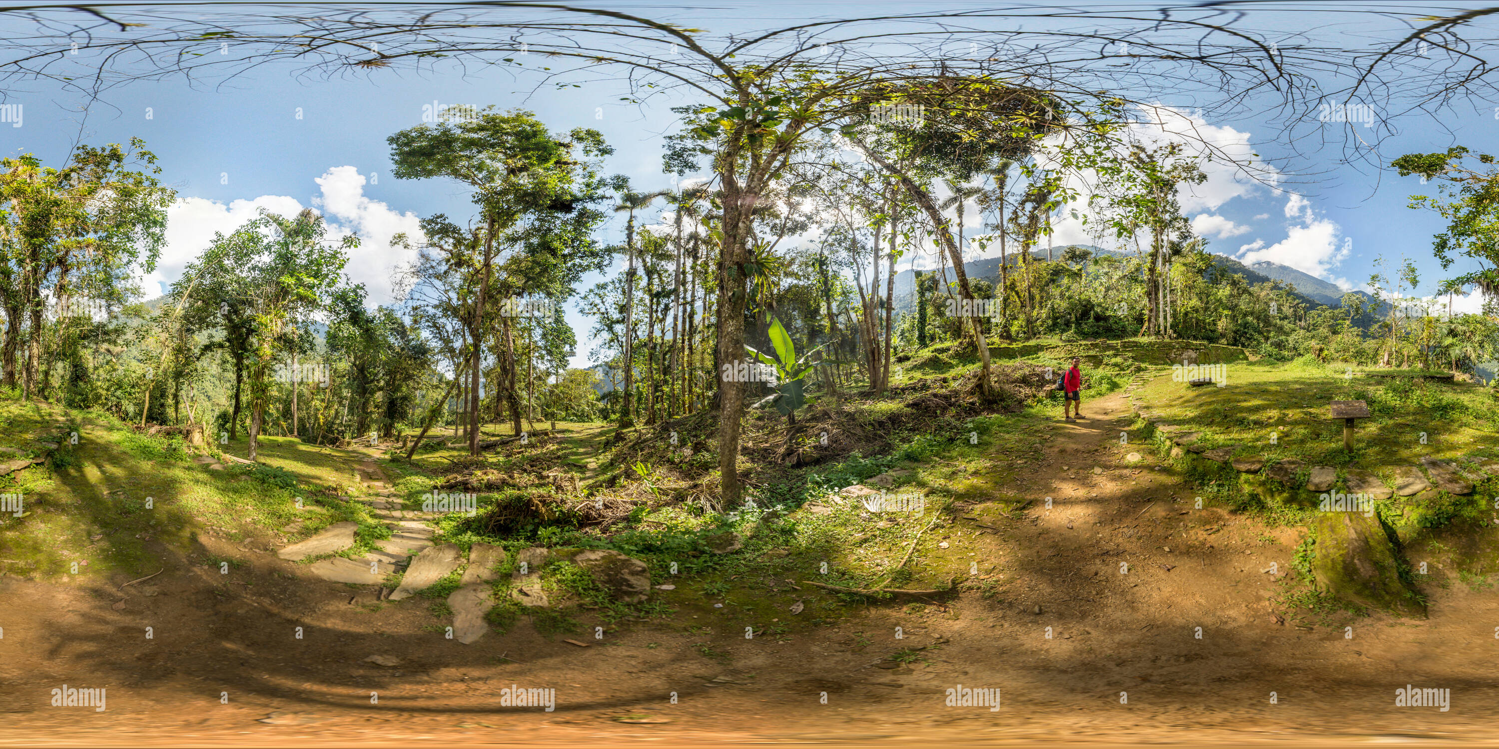 360° view of COLOMBIA - Ciudad Perdida / Lost City 2 - Alamy