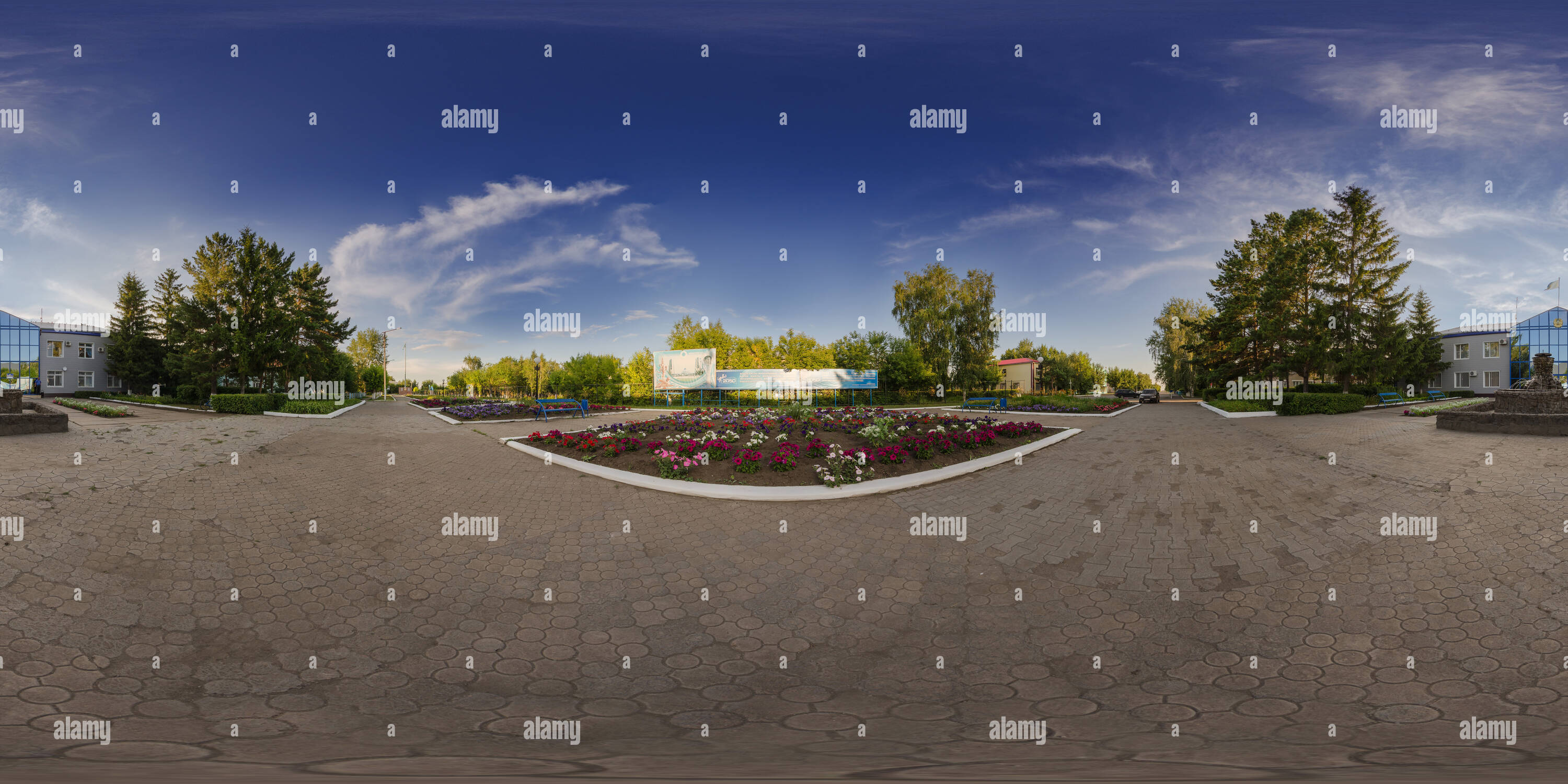 360° view of Elis area administration - Alamy