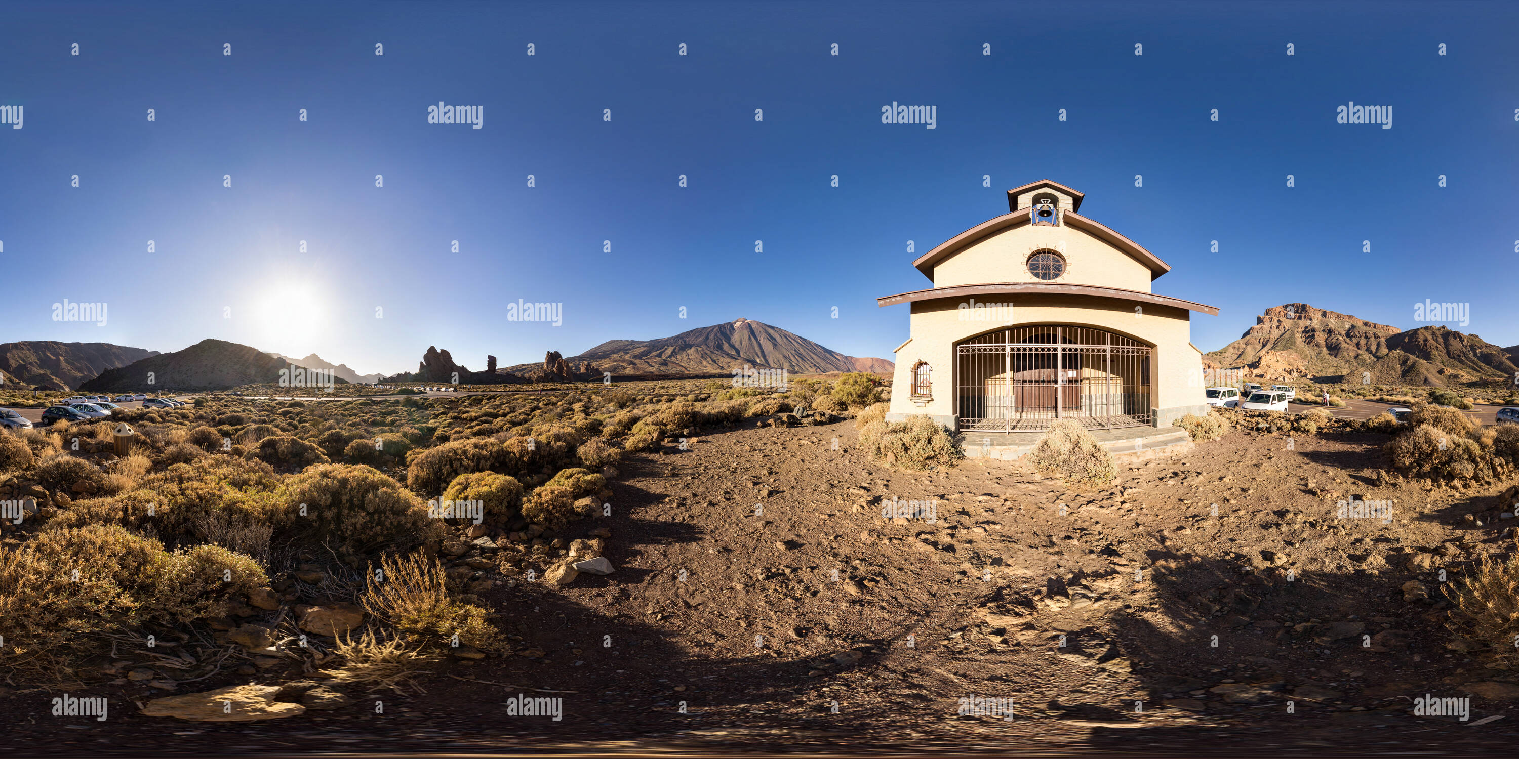 360° view of Ermita de las Nieves - Alamy