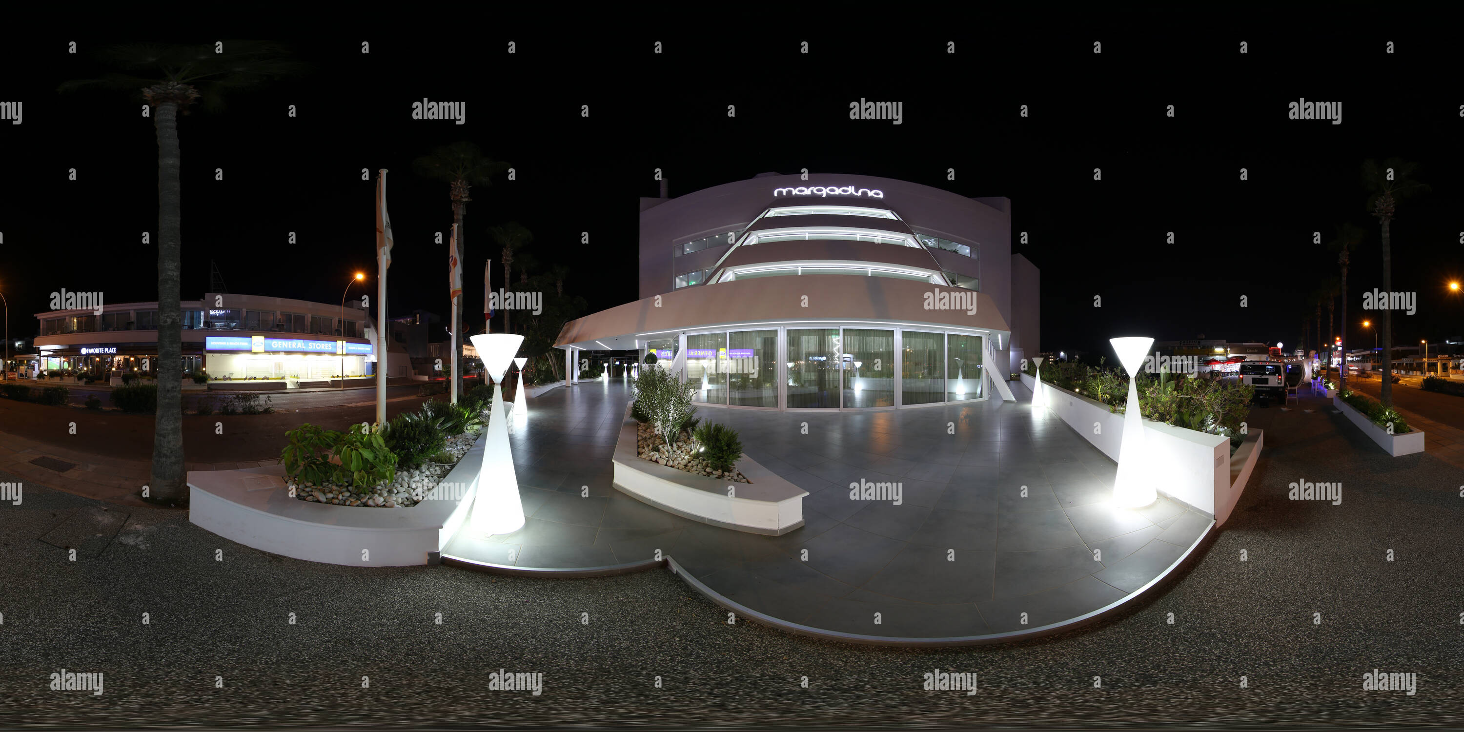 360° view of Margadina, Ayia Napa - Alamy