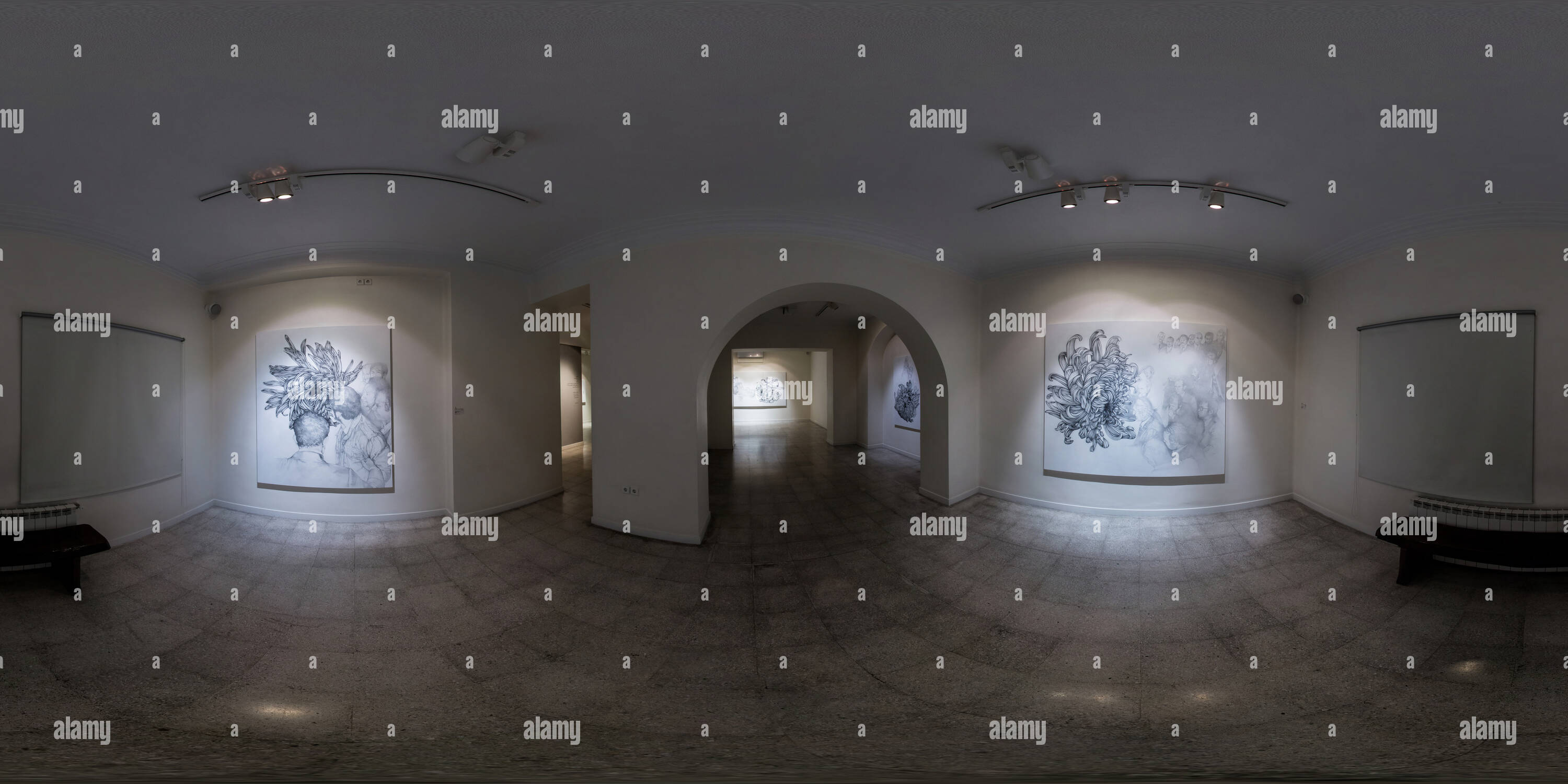 360° view of Assar Art Gallery Oct 2017 Mojgun Bakhtiary Dispiriting ...