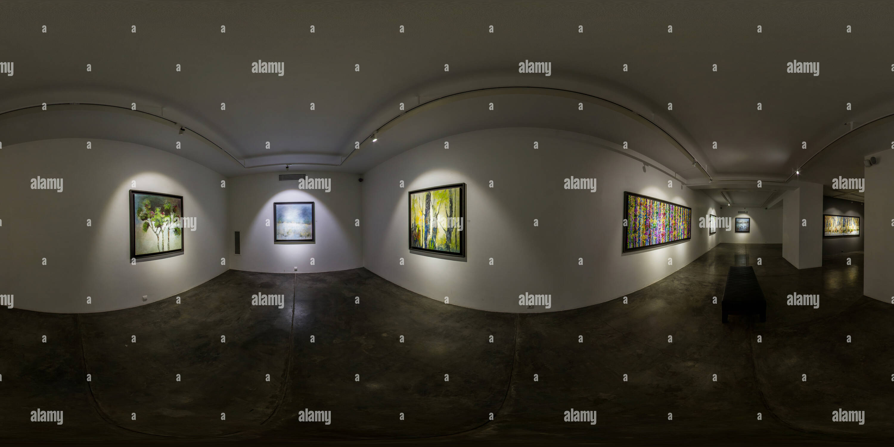 360° view of Shirin Art Gallery Jul 2018 Sohrab Marzban 02 - Alamy