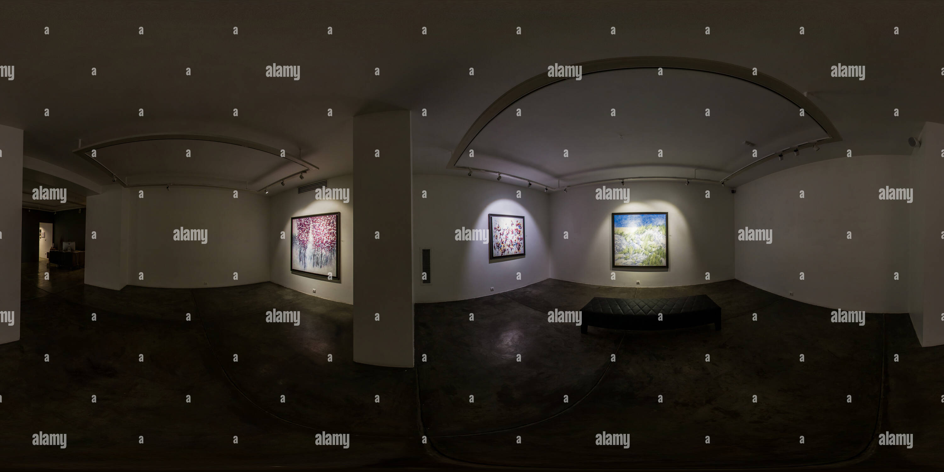 360° view of Shirin Art Gallery Jul 2018 Sohrab Marzban 04 - Alamy