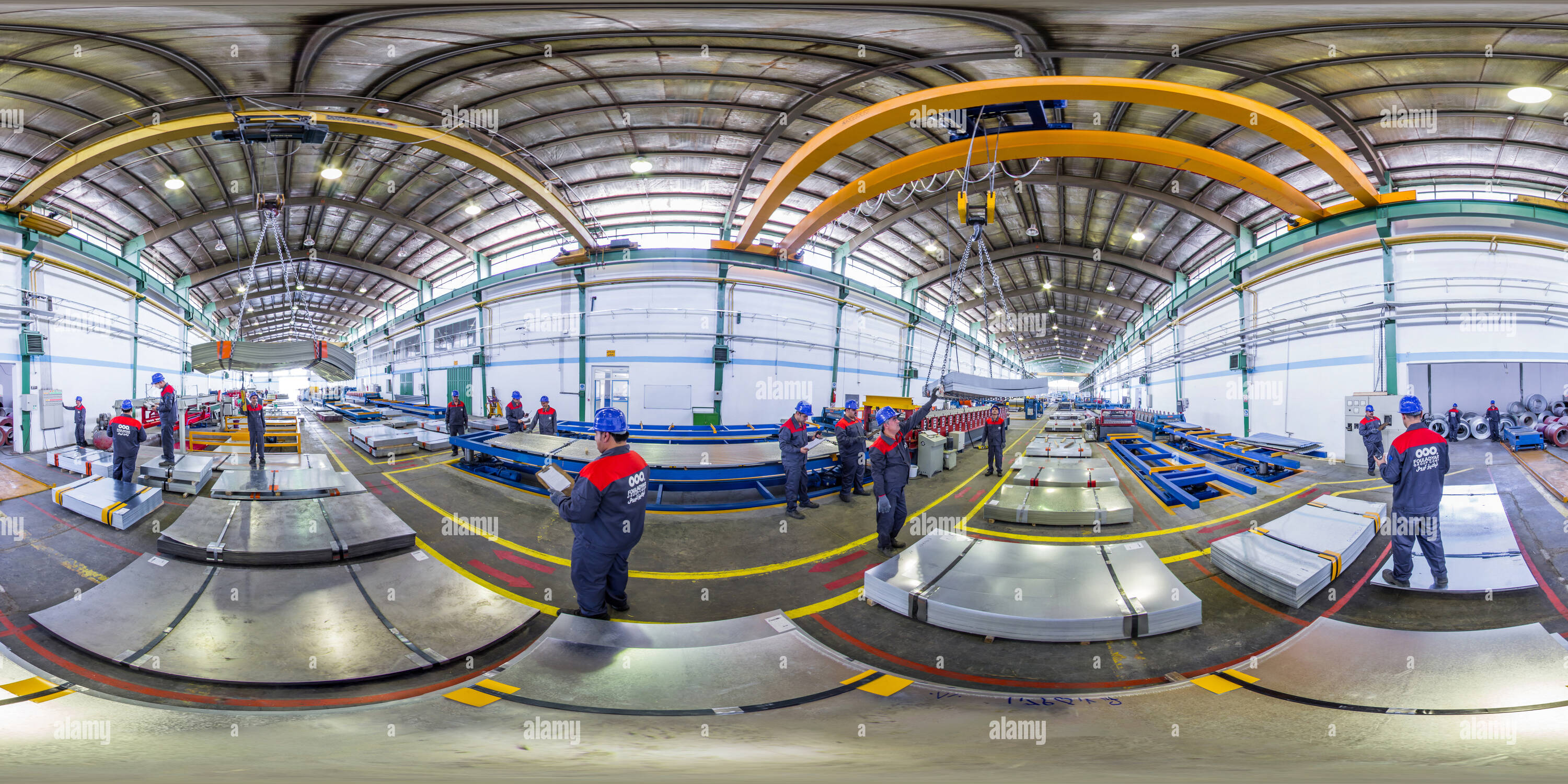 360° view of Fouladyar Kourosh Industrial Group Shurabad 02 - Alamy