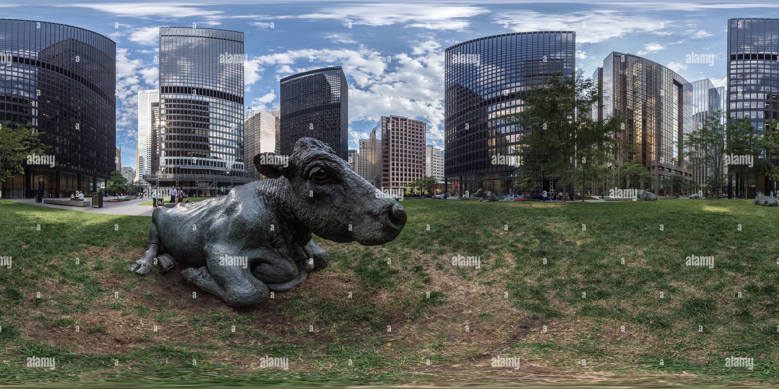 360° view of Pasture at the Toronto Dominion Centre, Toronto - Alamy