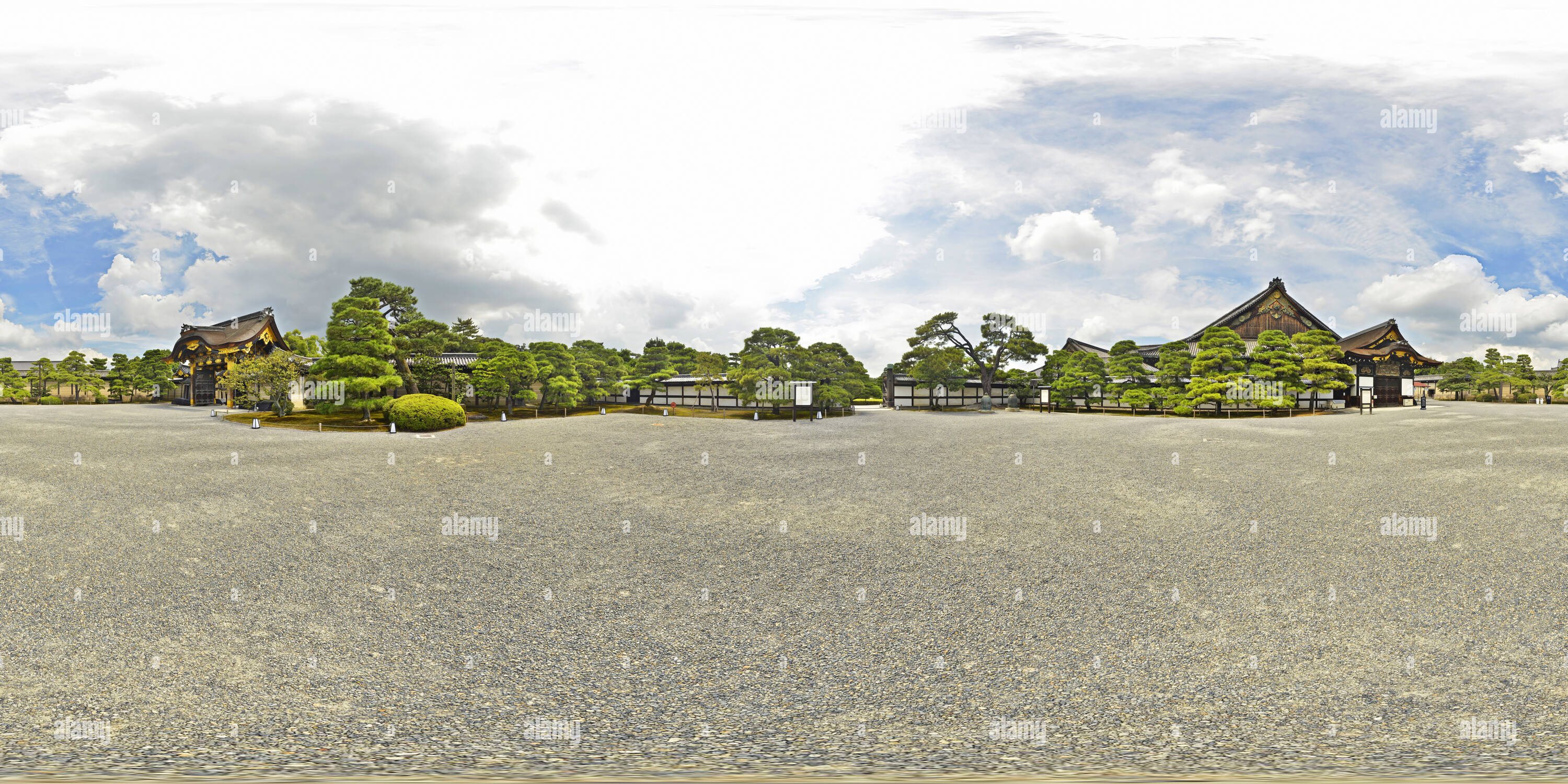 360° view of Ninomaru Palace, Nijo Castle - Kyoto - Alamy