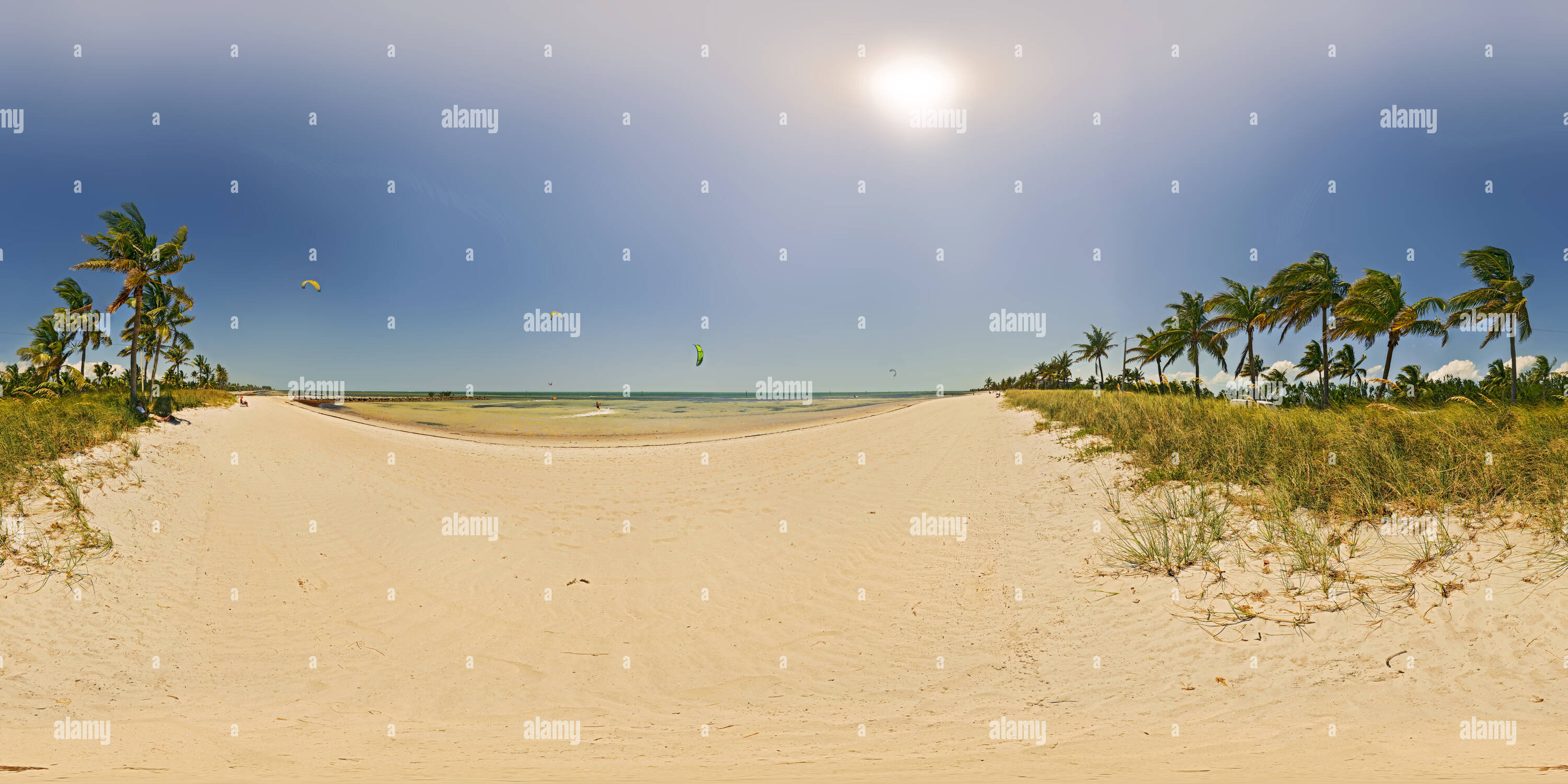 360° view of Smathers Beach on the South coast of Key West, FL, USA - Alamy