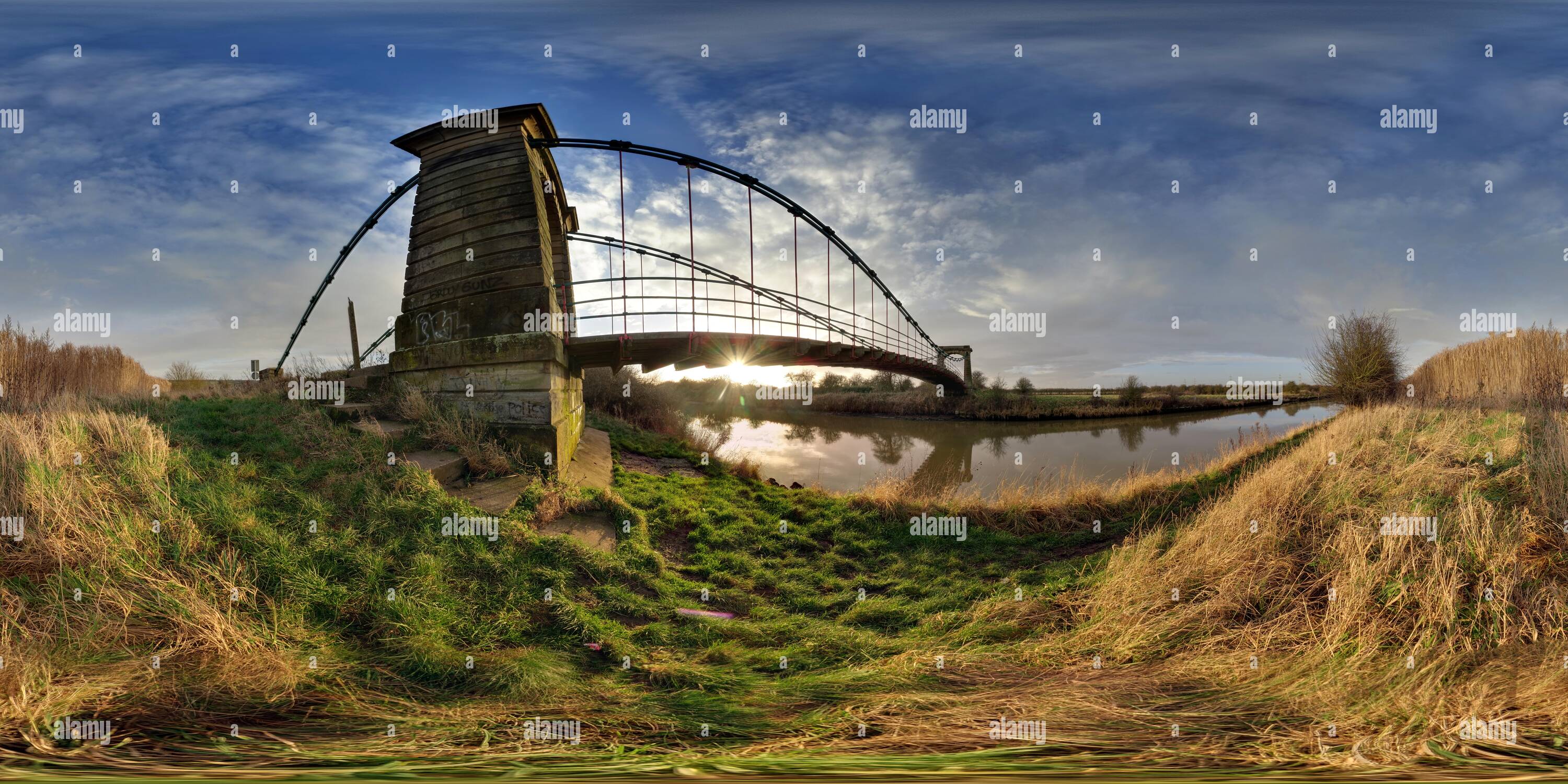 360° view of Horkstow Bridge North East Side - Alamy